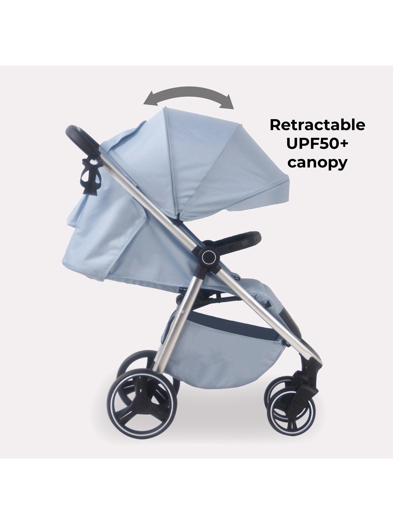 My Babiie MB160 Plus Pushchair - Blue Plaid | Very