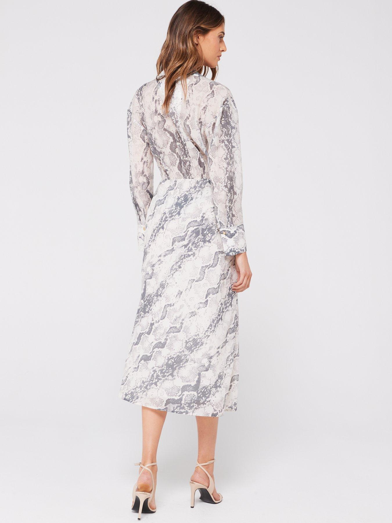 Mango Snake Print Lyocell Dress | Very