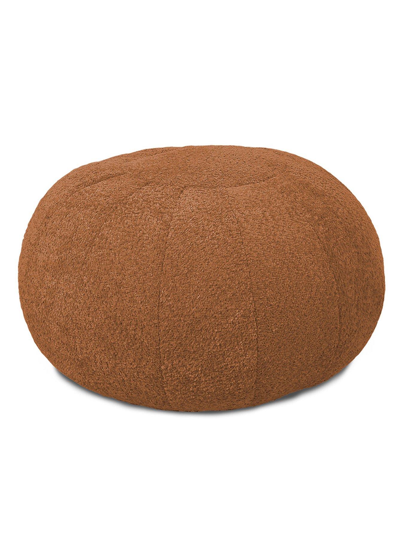 rucomfy Snug Pouffe Beanbag - Rust | Very