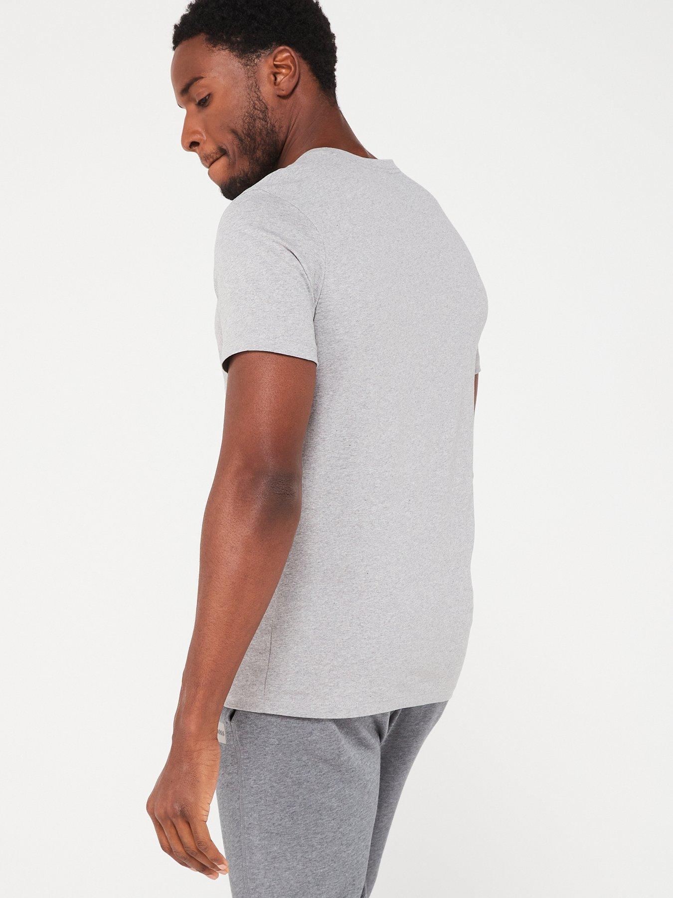 BOSS Tales Relaxed Fit T-shirt - Light Grey | Very