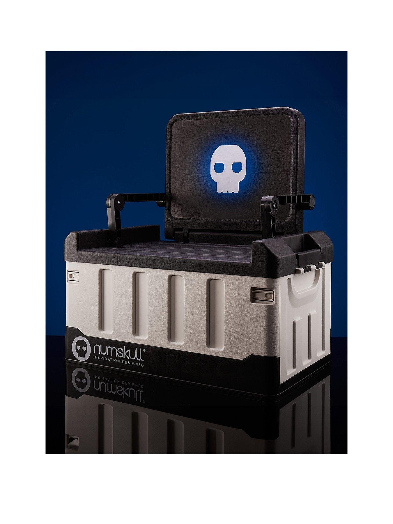 Numskull Official PS5-Inspired Bedroom Storage Box with Folding Chair ...
