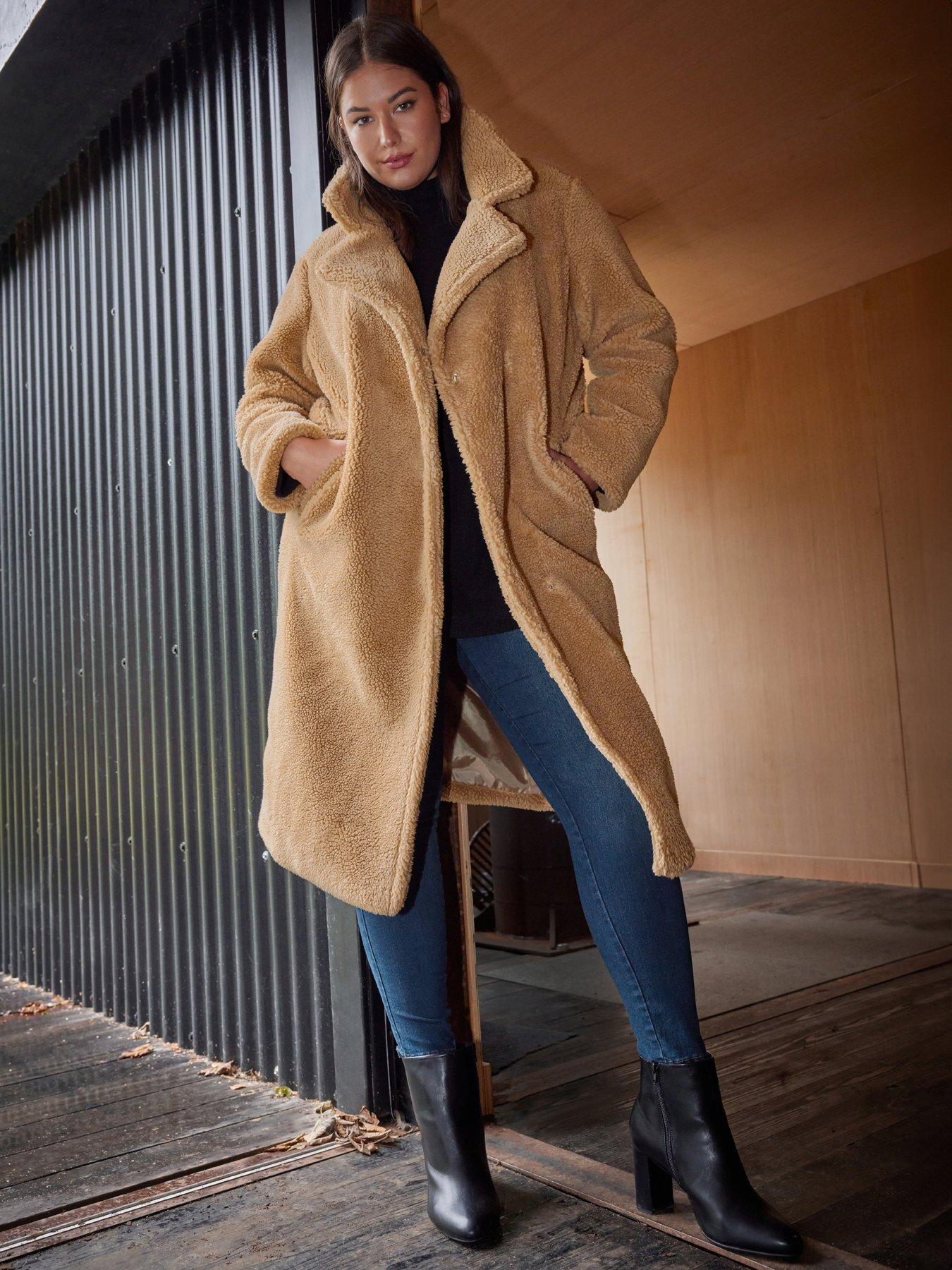 Womens Cream Jackets & Coats | Cream Winter Coats | Very Page 3