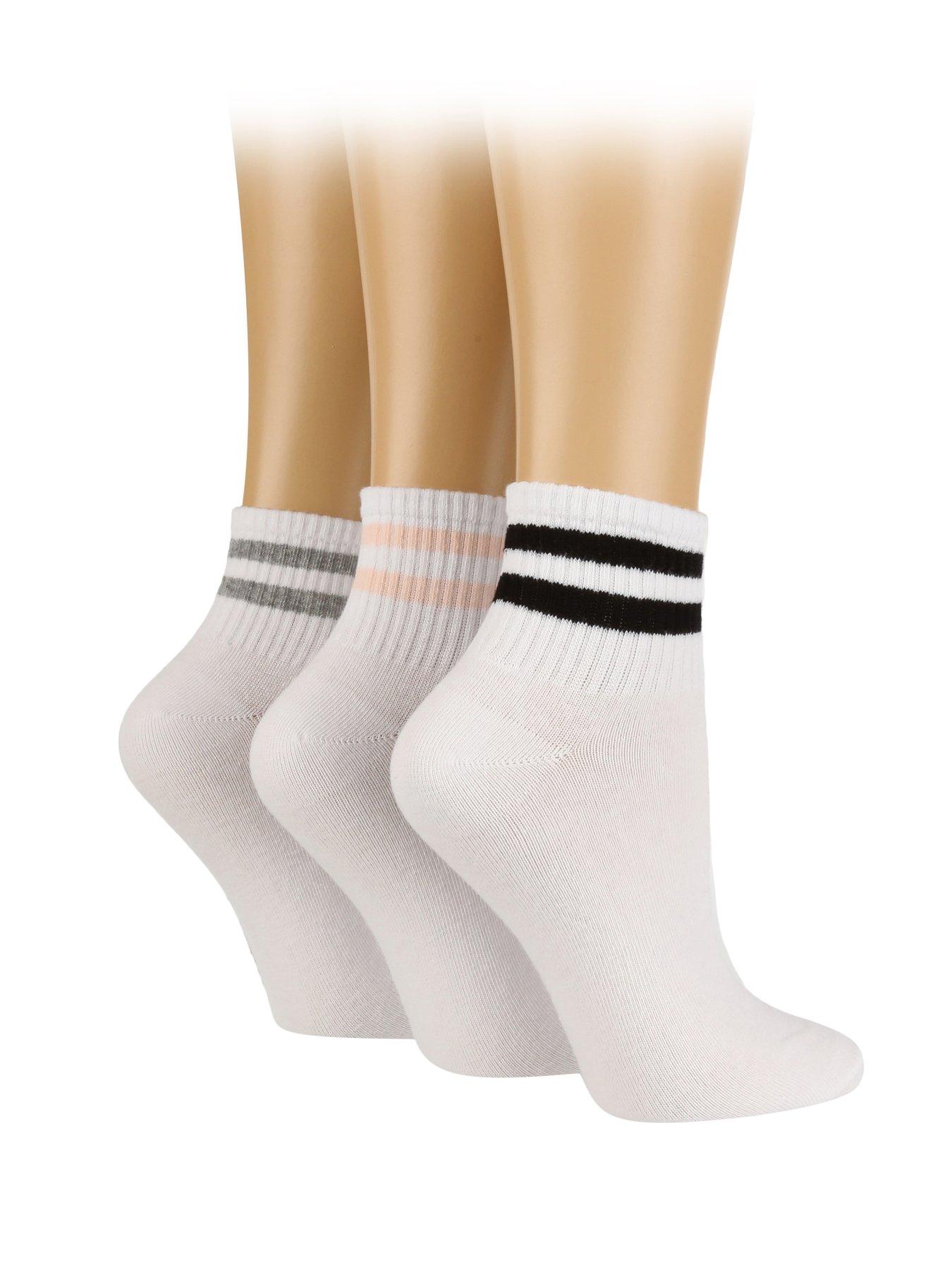 Wild Feet Cropped Length (mock Rib) Rib Ankle Sock | Very