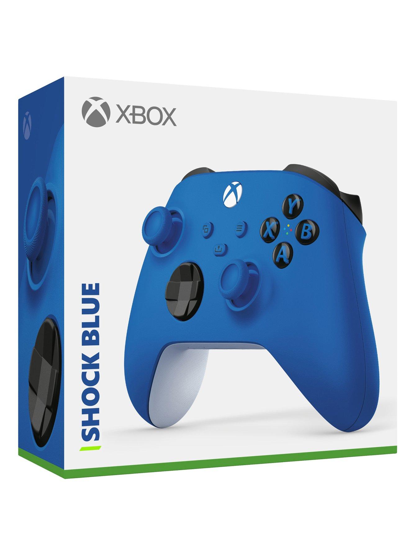 Xbox Wireless Controller - Shock Blue for Xbox Series X|S, Xbox One ...