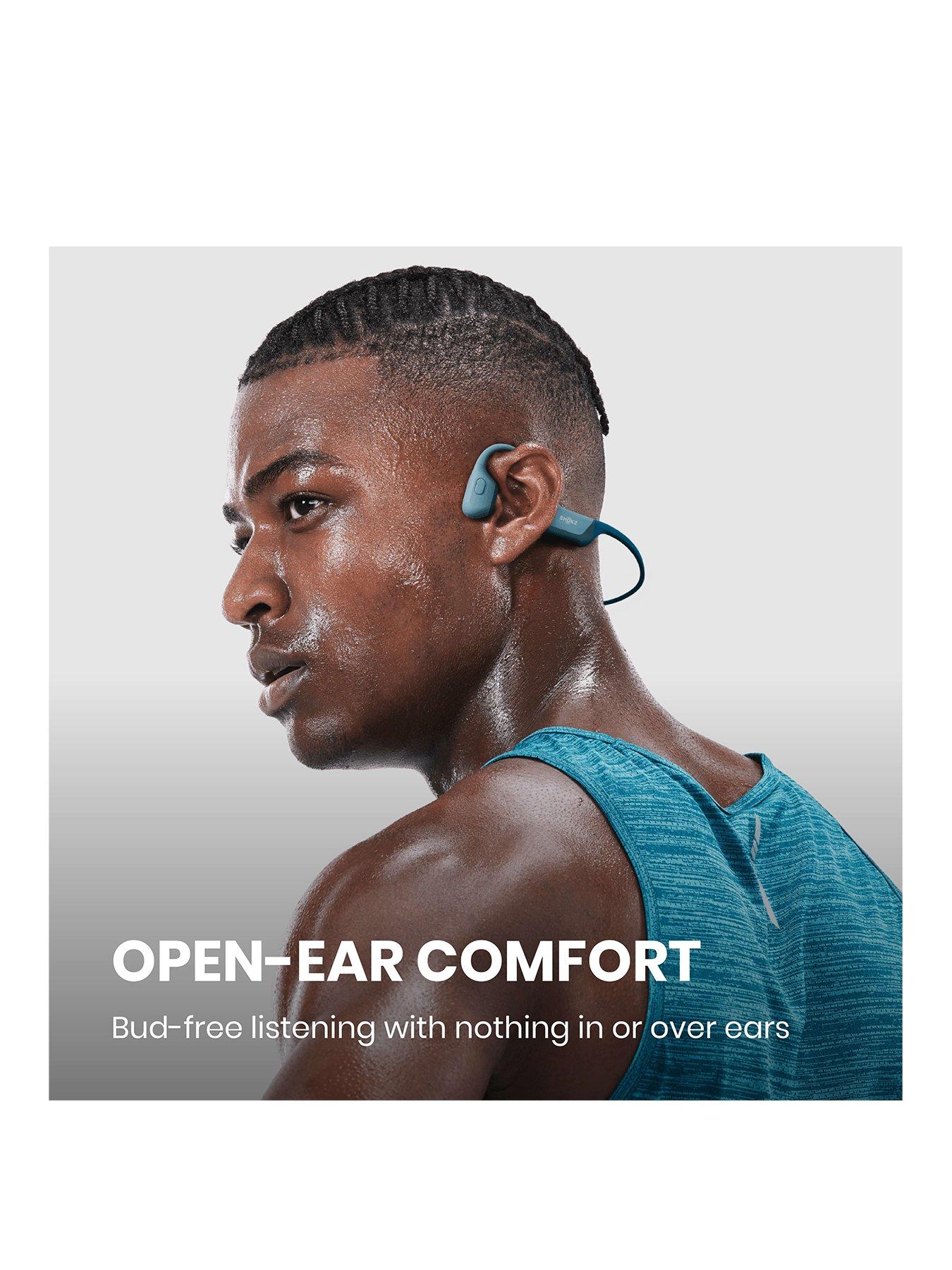 Shokz OpenRun Pro Blue Bone Conduction Headset | Very