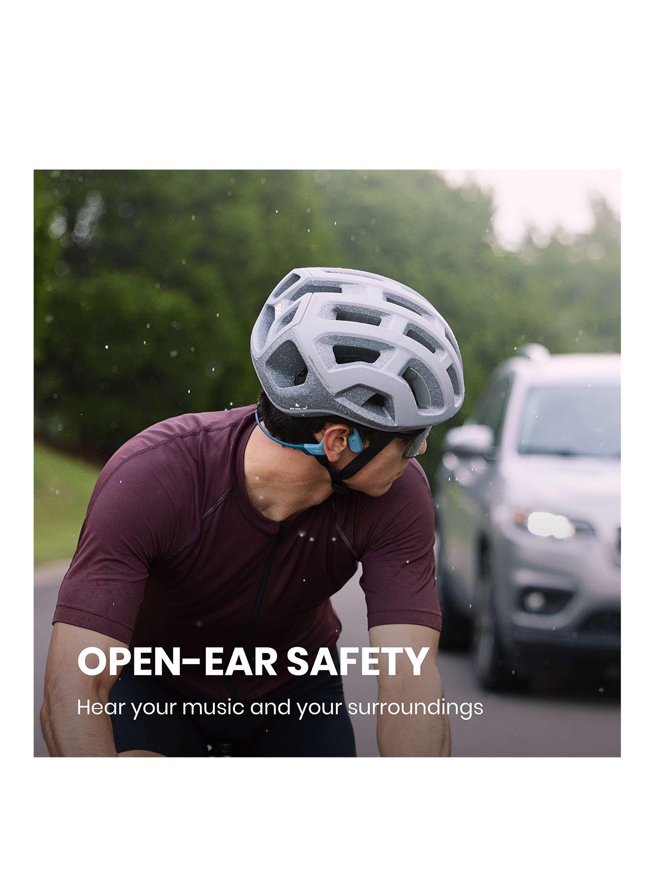 Shokz OpenRun Pro Blue Bone Conduction Headset | Very