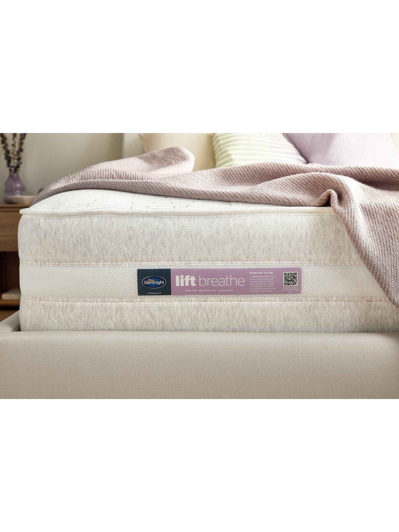 Silentnight Lift Breathe (Menopause) Latex Mattress - Medium | Very