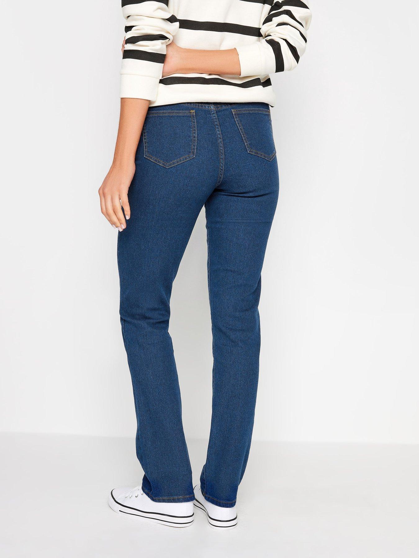 Long Tall Sally Mid Wash Straight Leg | Very