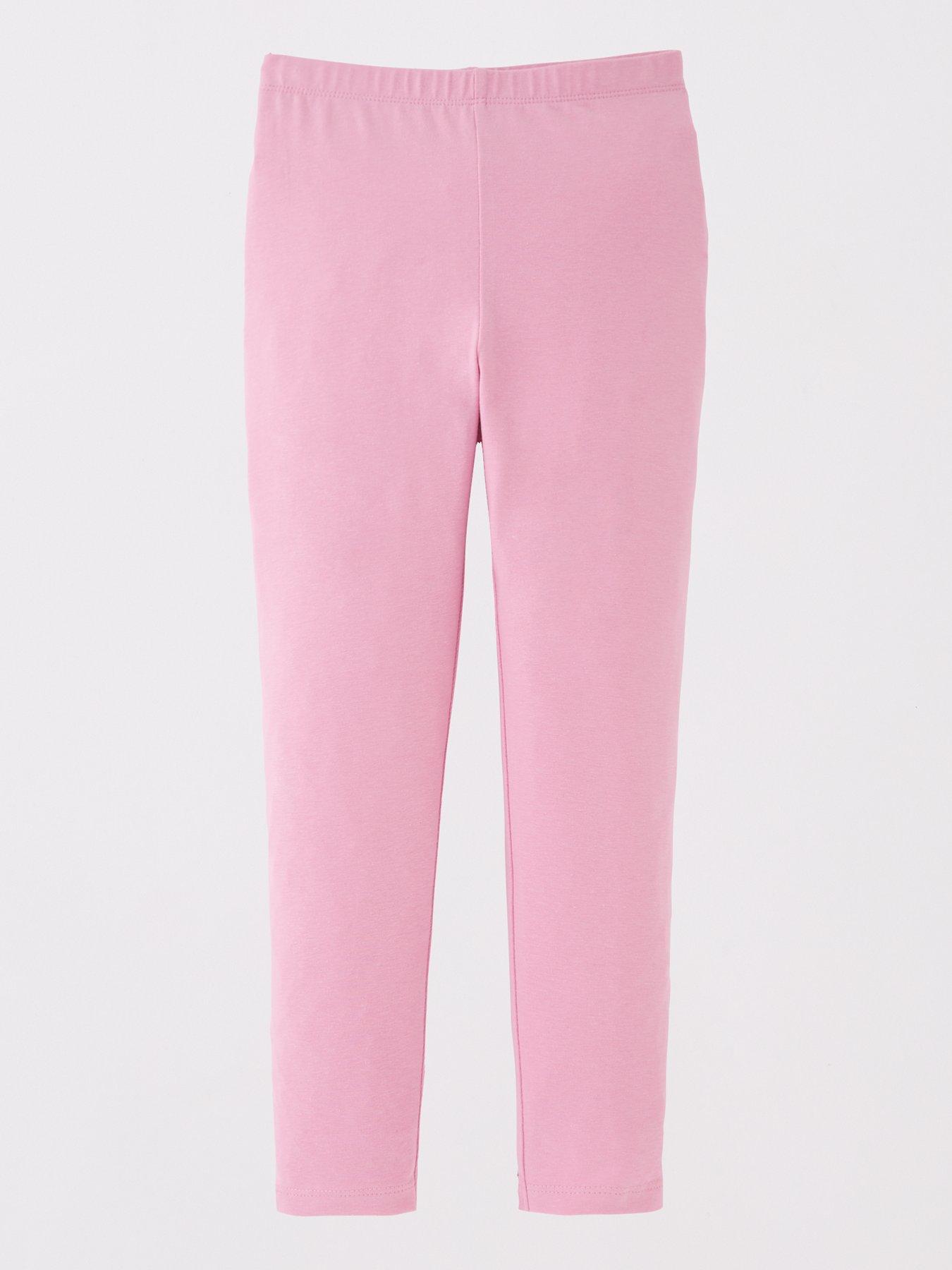 Everyday Girls 3 Pack Legging - Navy/Fuchsia/Turquoise | Very.co.uk