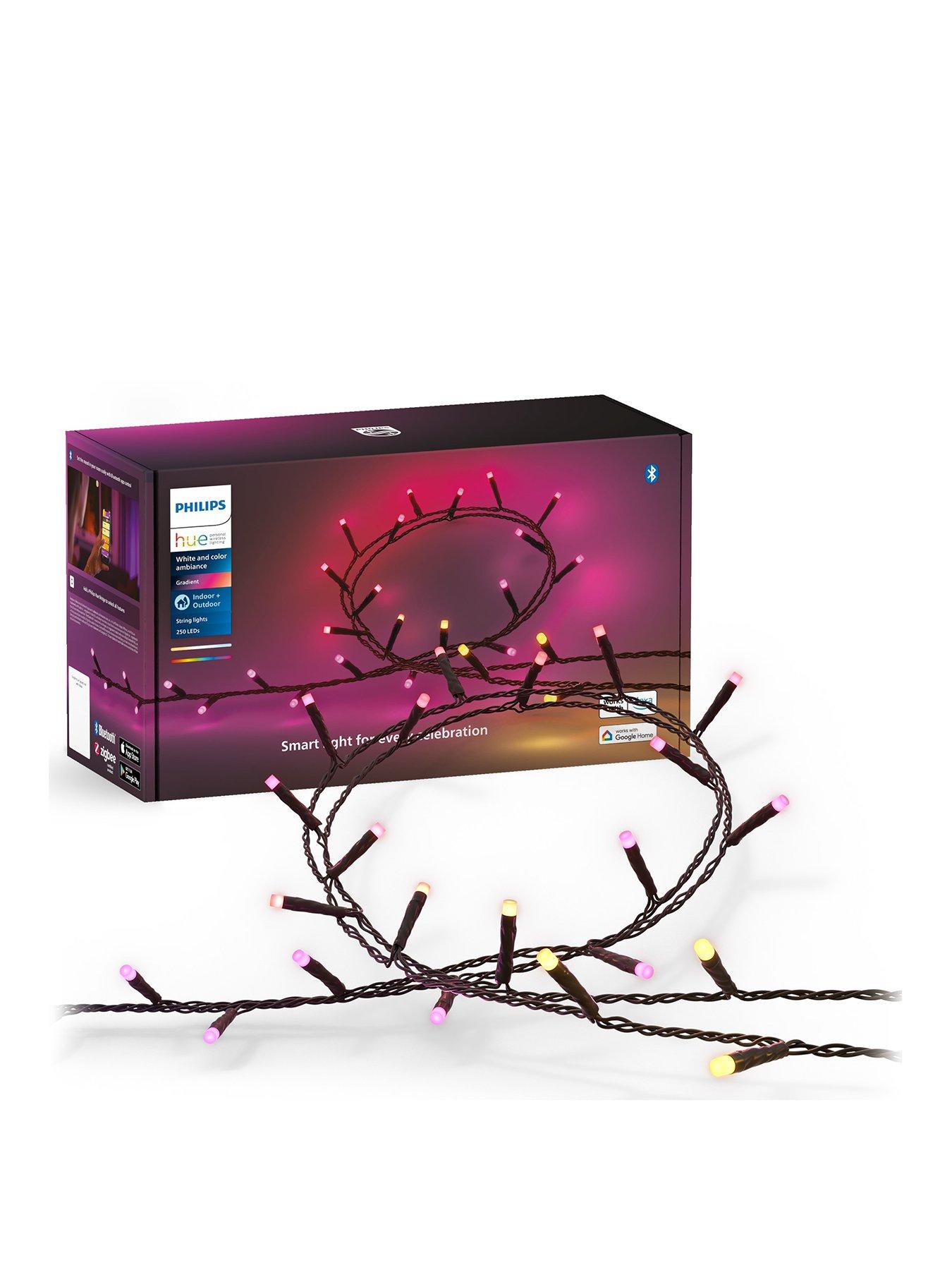 Philips Hue Hue Festavia string lights 250LEDs UK | Very