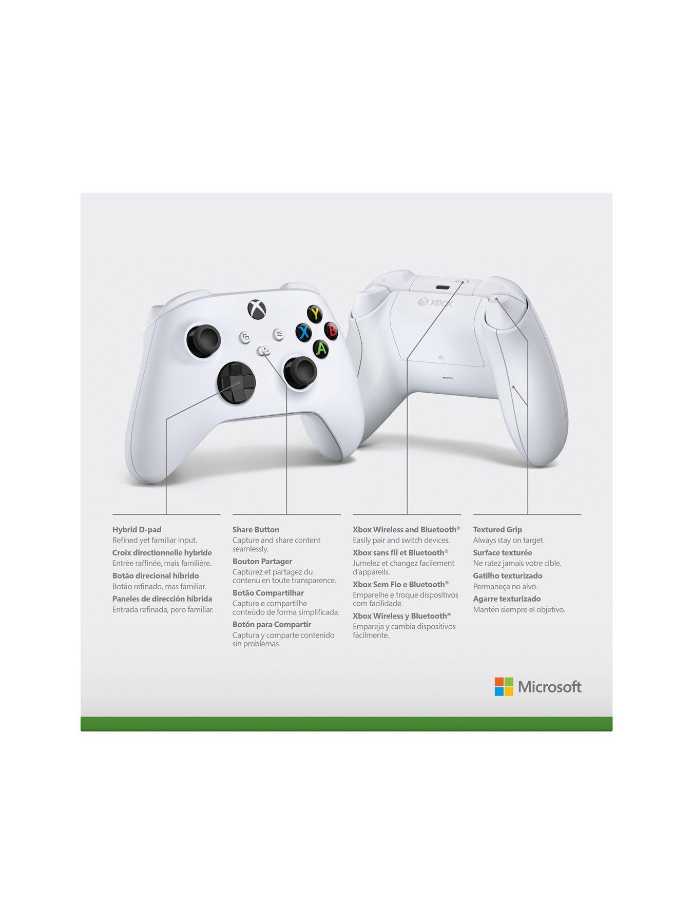 Xbox Wireless Controller Robot White for Xbox Series X S Xbox One and Windows 10 Devices Very