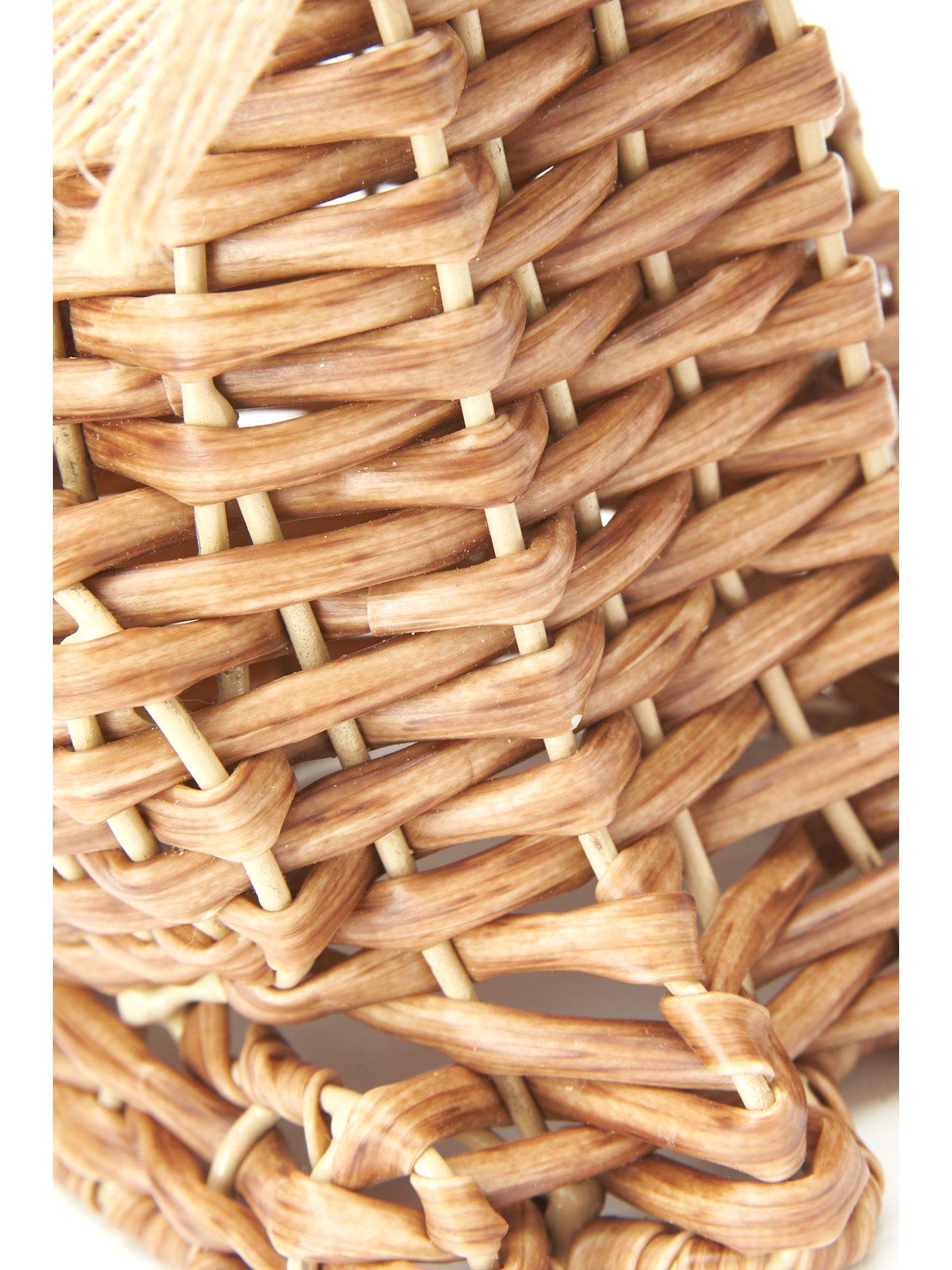 Very Home 26cm Rattan Effect Spring/ Easter Rabbit | Very