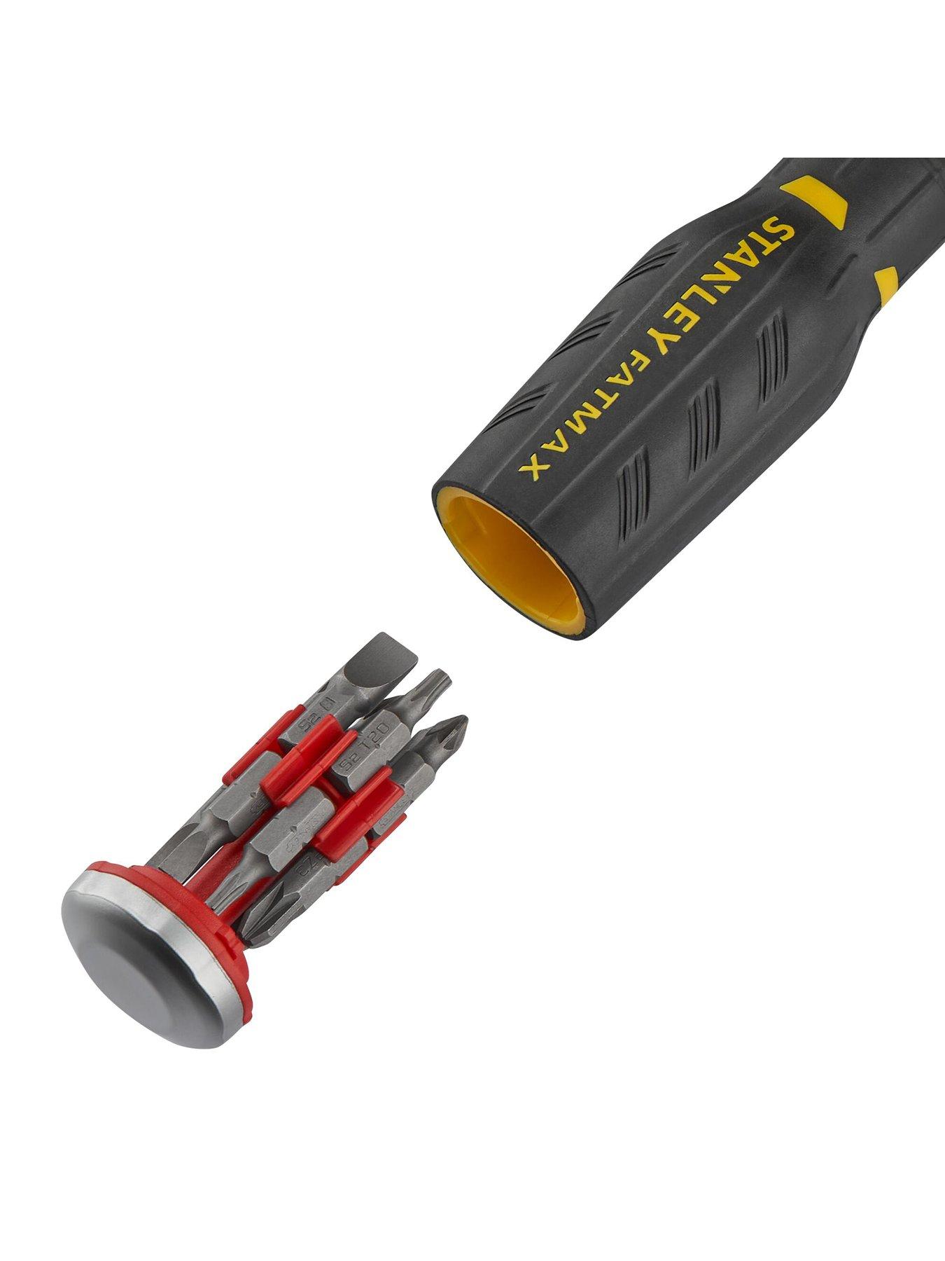 Stanley FatMax Fatmax Ratchet Screwdriver with 12 Bits | Very