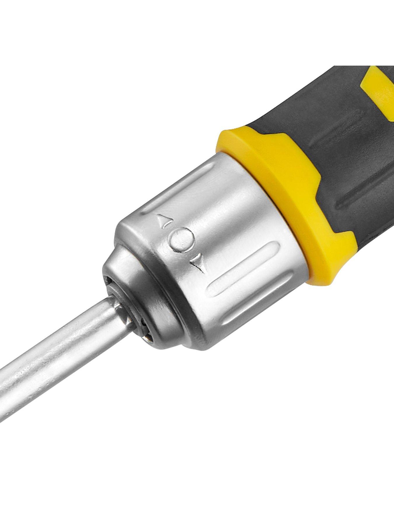 Stanley FatMax Fatmax Ratchet Screwdriver with 12 Bits | very.co.uk