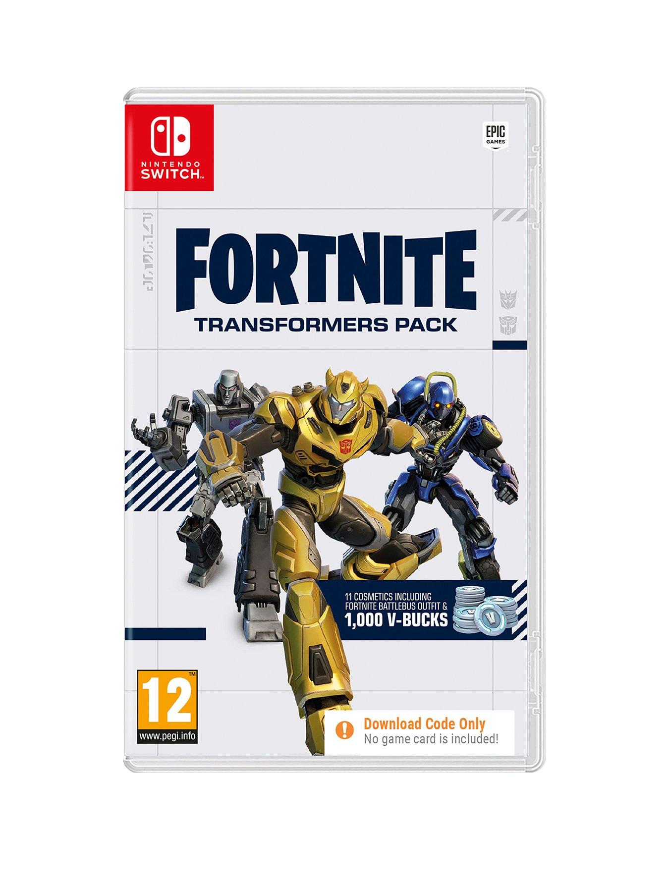 Nintendo Switch Fortnite: Transformers Pack (Code In Box) | Very