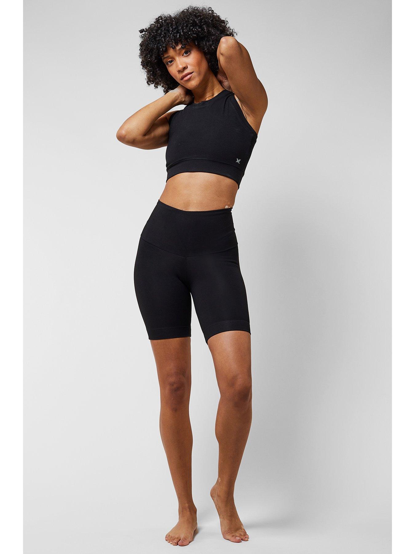 TLC Sport Performance Extra Strong Compression Biker Shorts With Tummy ...