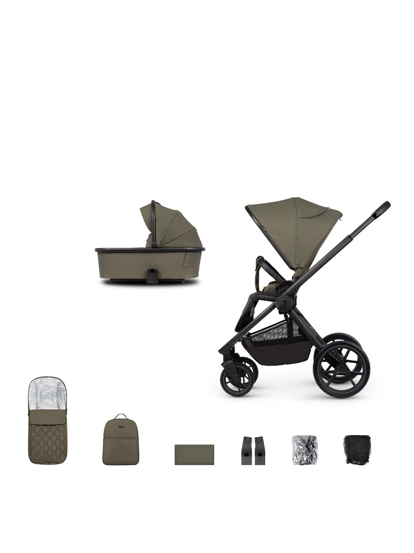 Venicci Tinum Edge 2in1 (With Maxi Cosi/Cybex Adaptors) - Moss | Very