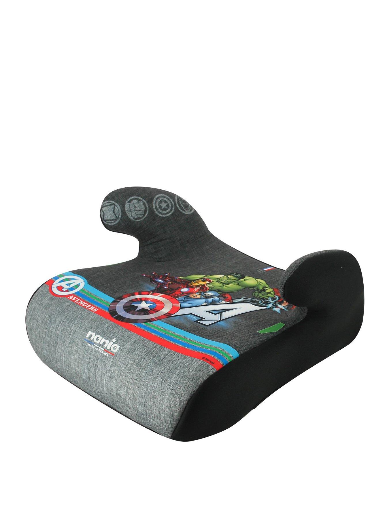 Marvel Avengers Alpha R129 Low Back Booster Car Seat -125-140cm (approx ...