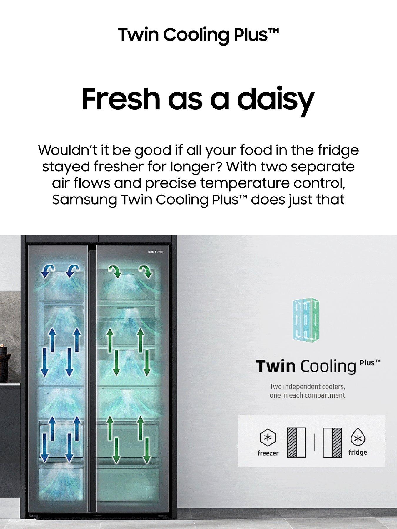 Samsung Series 8 RF48A401EM9/EU French Style Fridge Freezer with ...
