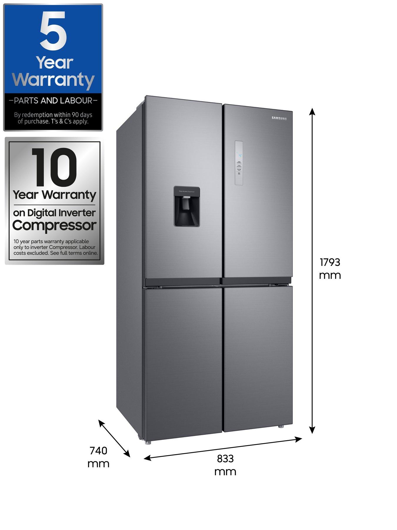 Samsung Series 8 RF48A401EM9/EU French Style Fridge Freezer with ...