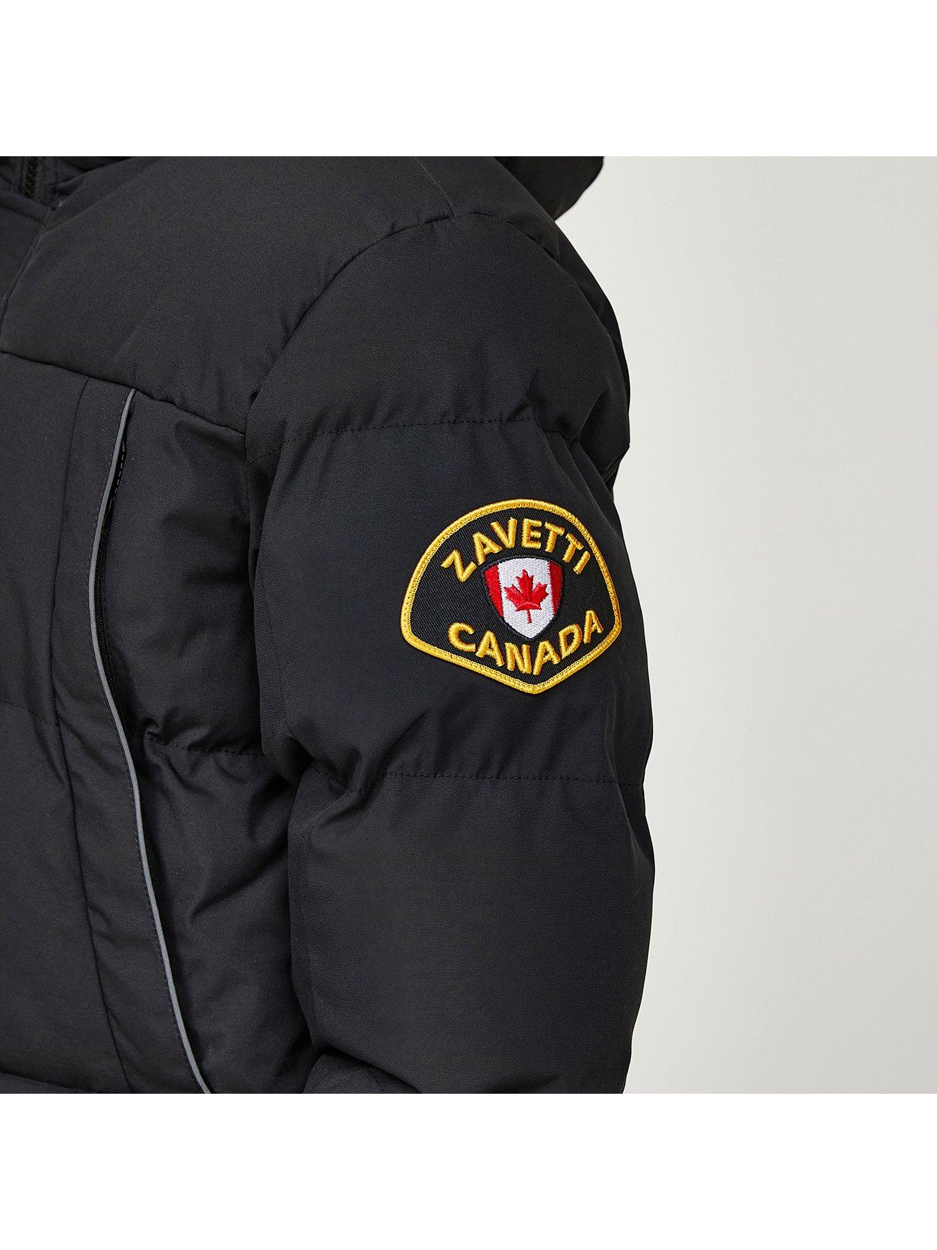 Zavetti Canada Junior Mazzanti Longline Puffer Jacket - Black | Very