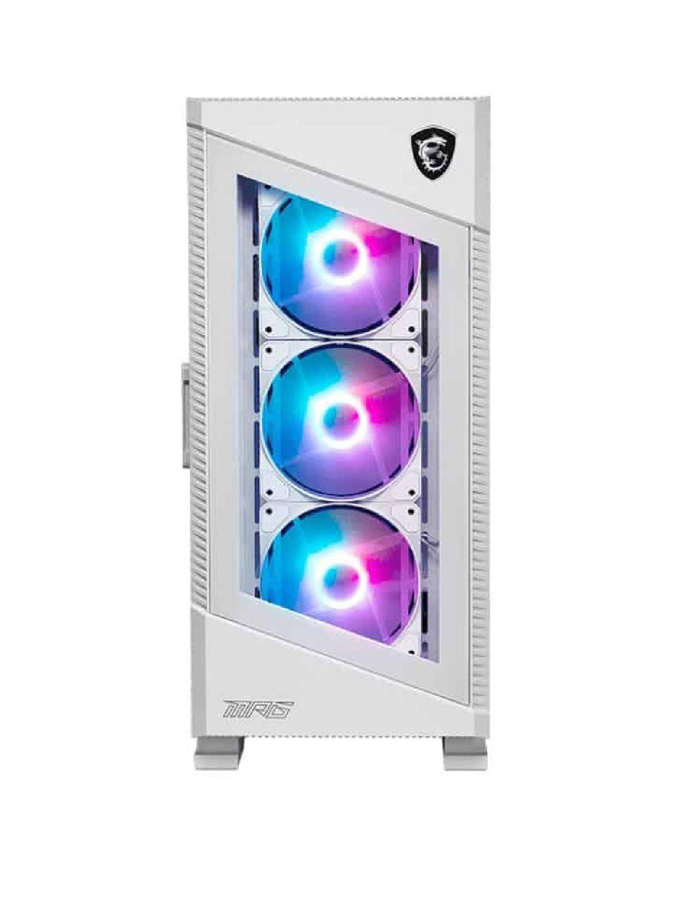 MSI MPG Velox White PC Gaming Case | Very
