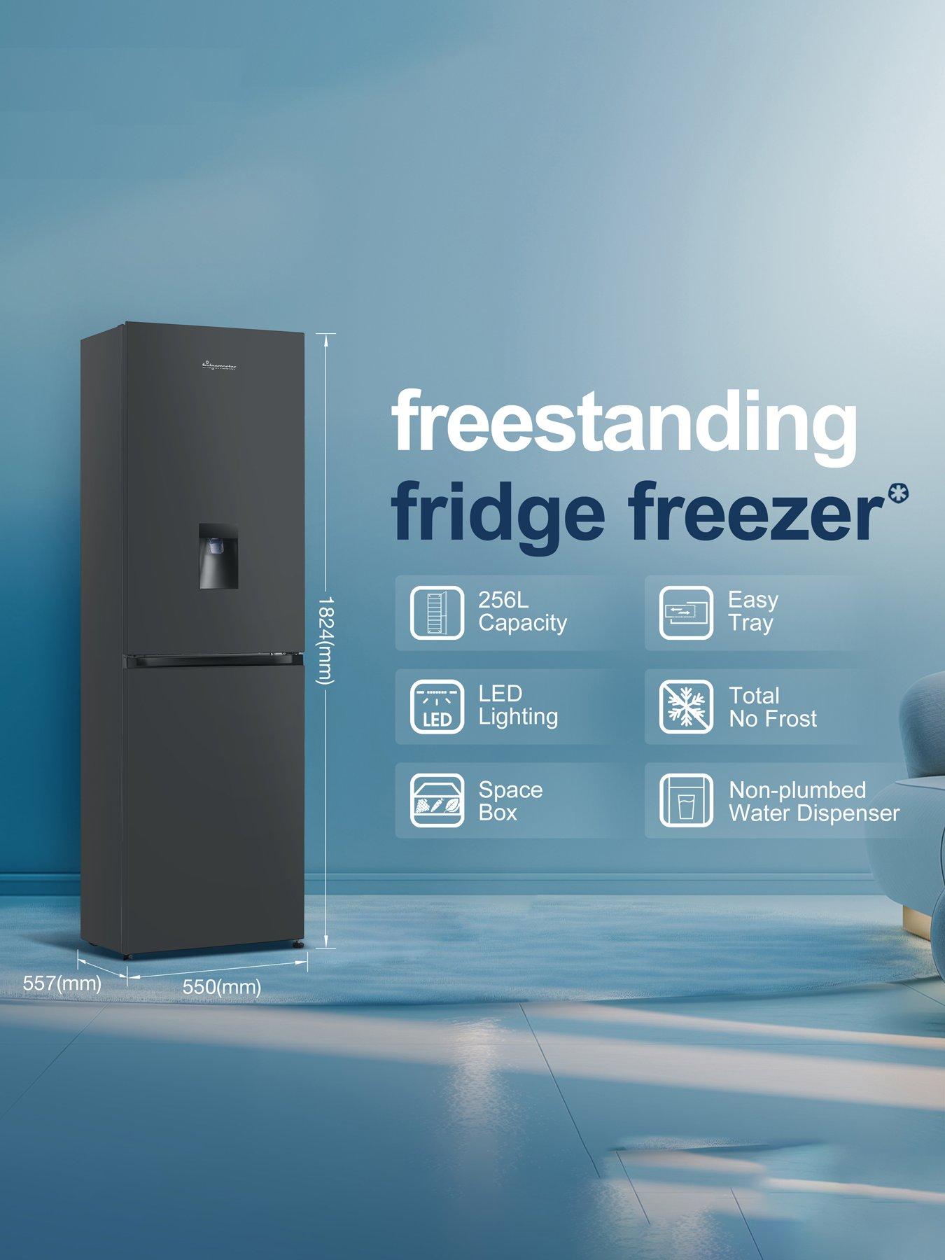 Fridgemaster MC55251DEB 55cm Wide, Total No Frost, Freestanding Fridge ...