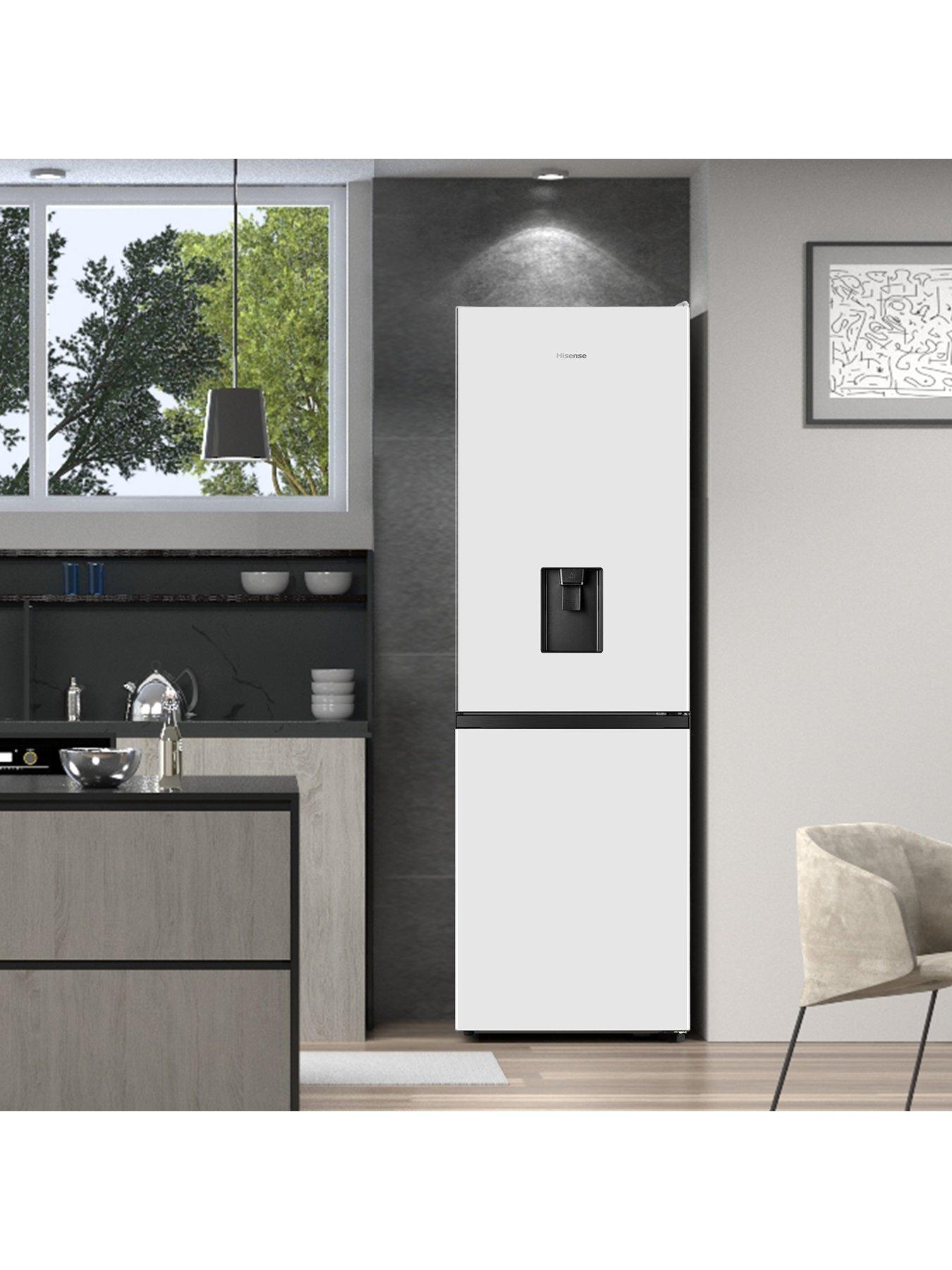 Hisense RB390N4WWE 60cm Wide, Total No Frost, Freestanding Fridge ...