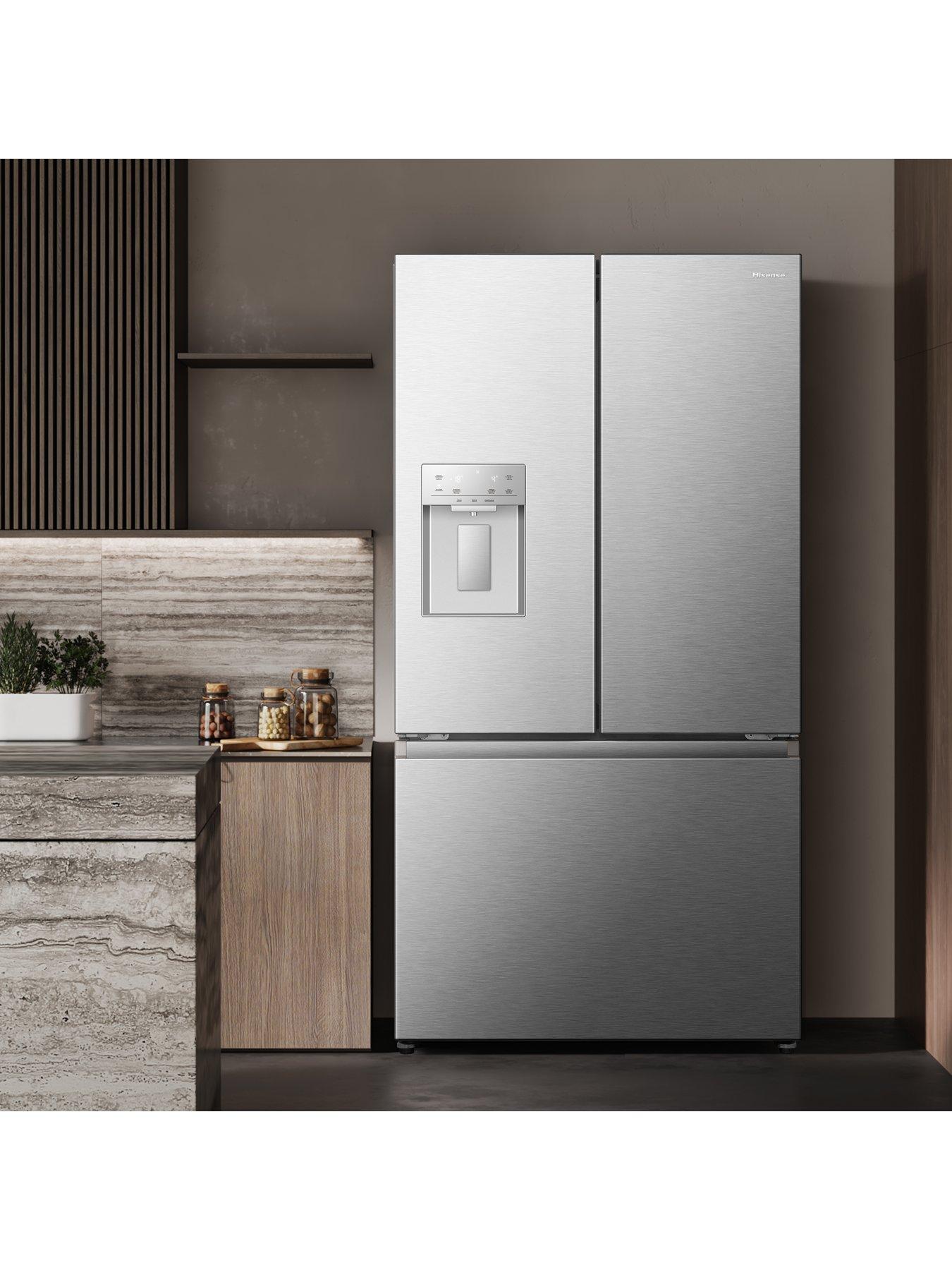 Hisense RF815N4SESE Pureflat 90cm French Door, American Fridge Freezer ...