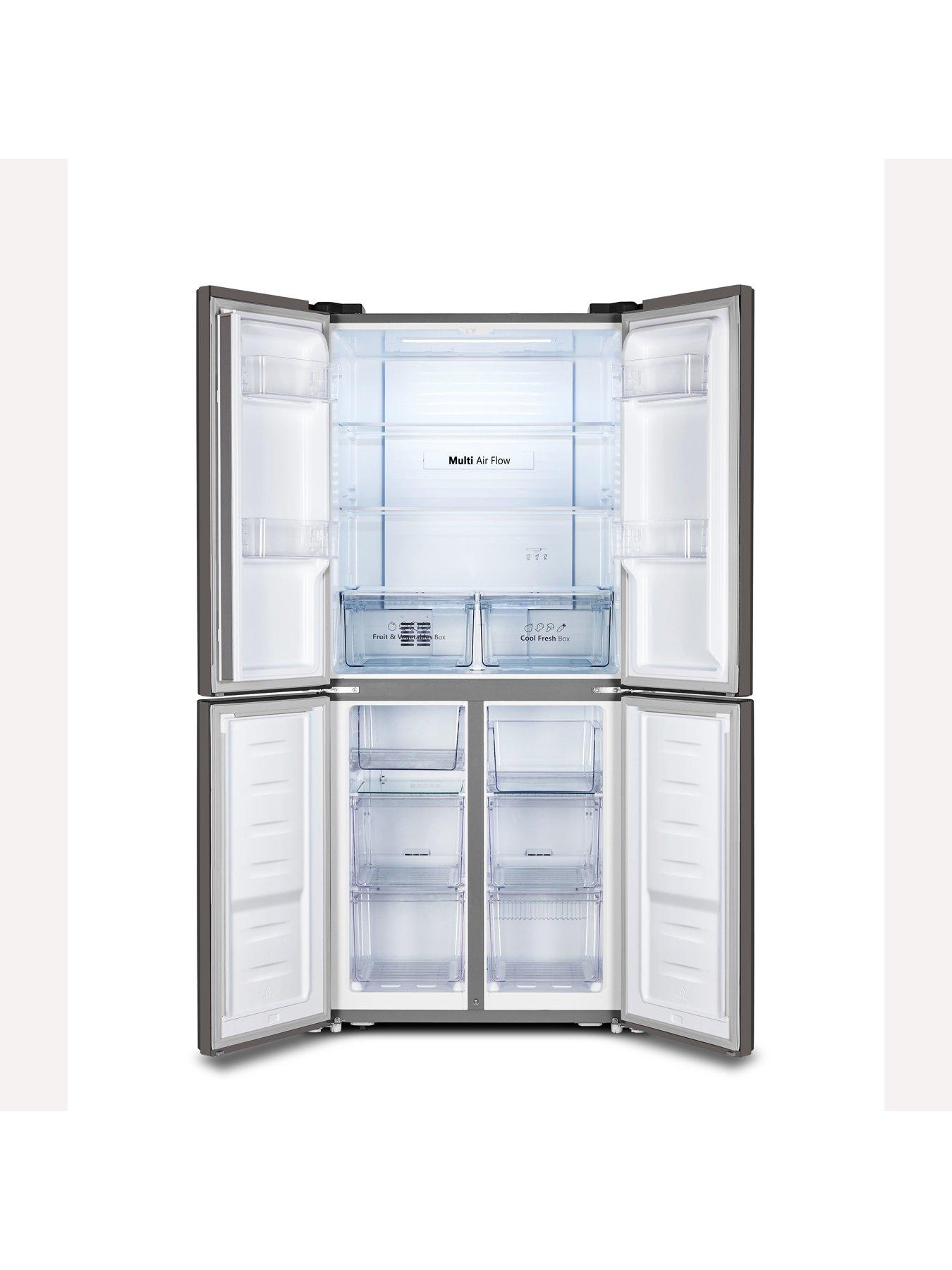 Fridgemaster MQ79394ES 80cm Cross Door, American Fridge Freezer ...