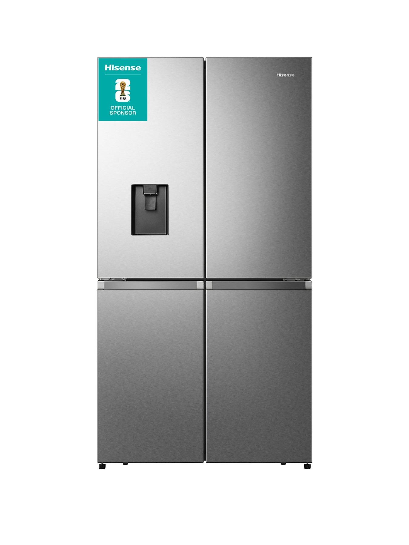 Hisense RQ758N4SWSE Pureflat 90cm Cross Door, American Fridge Freezer ...