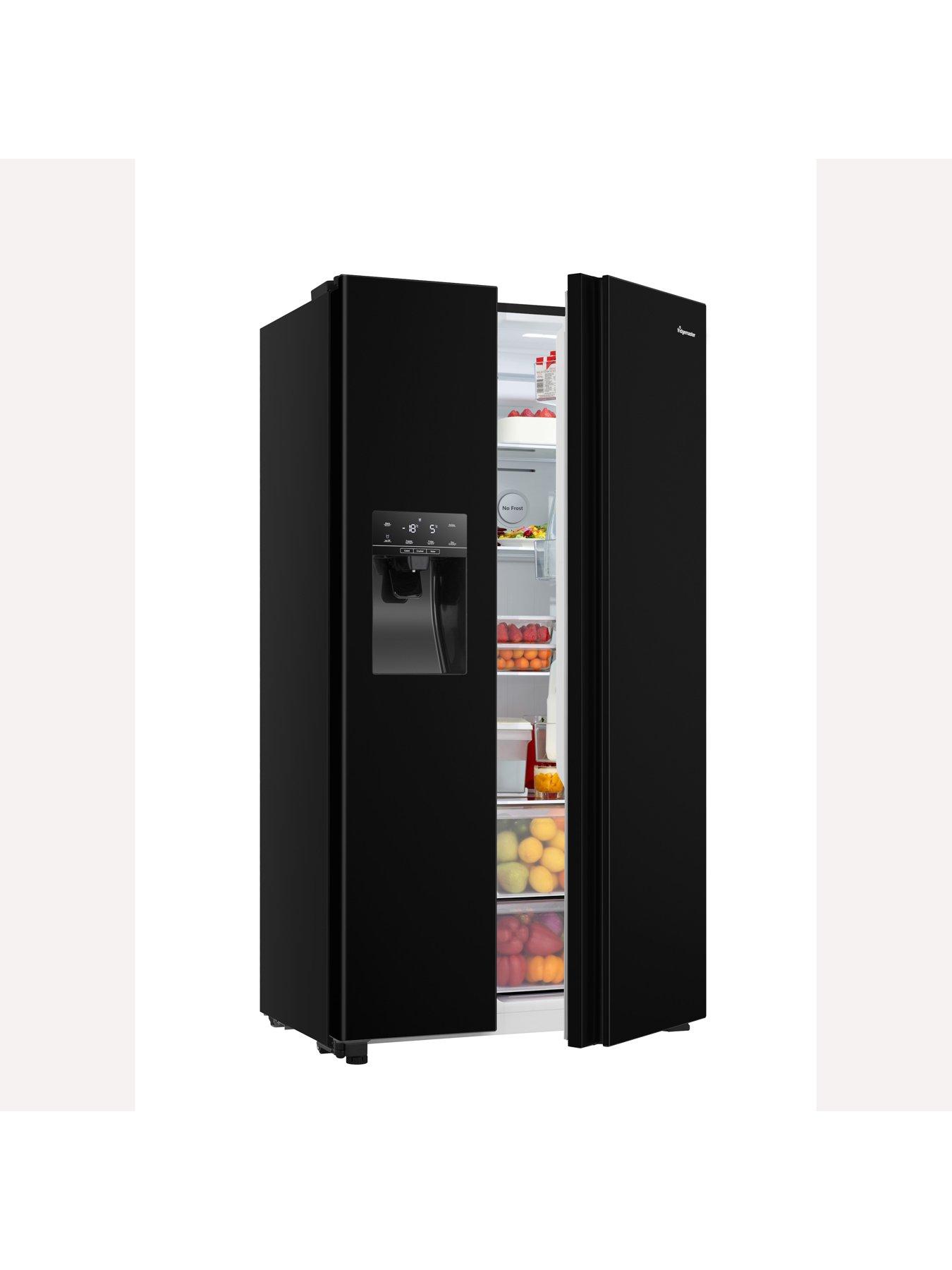 Fridgemaster MS91500IEB 90cm Wide Side by Side, Water and Ice, American ...