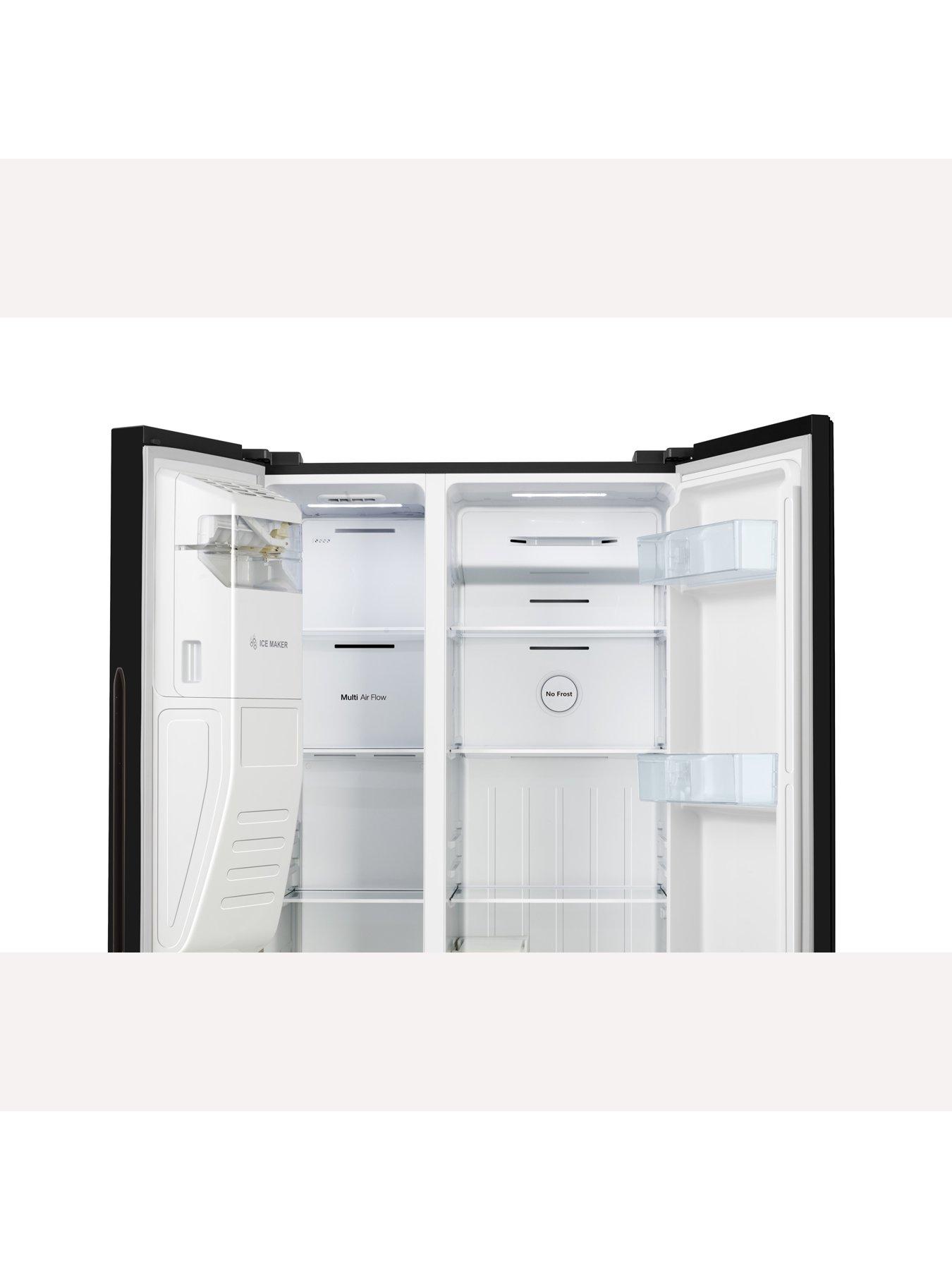 Fridgemaster MS91500IEB 90cm Wide Side by Side, Water and Ice, American ...