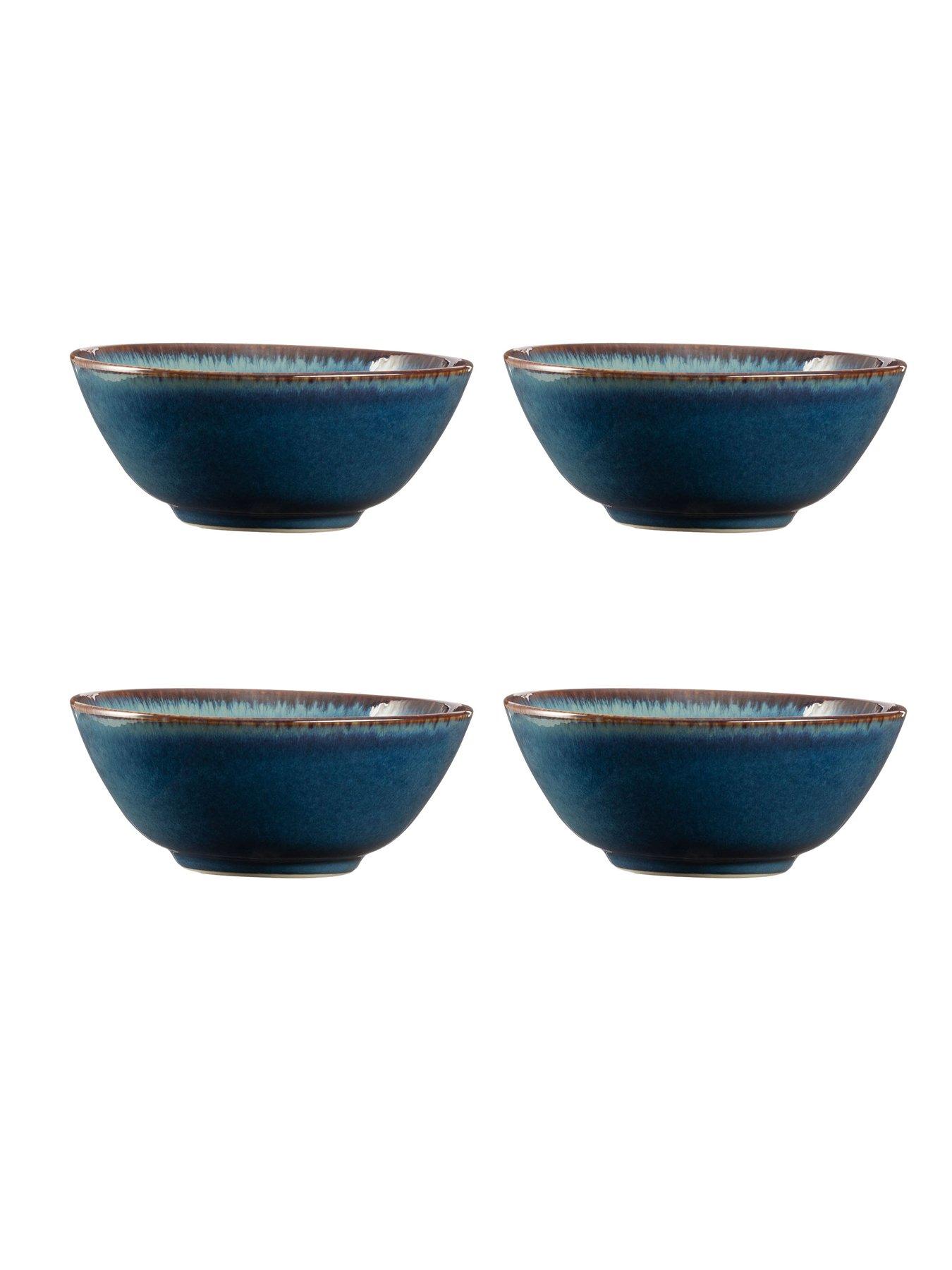 Mason Cash Reactive Set of 4 Bowls – Blue | Very