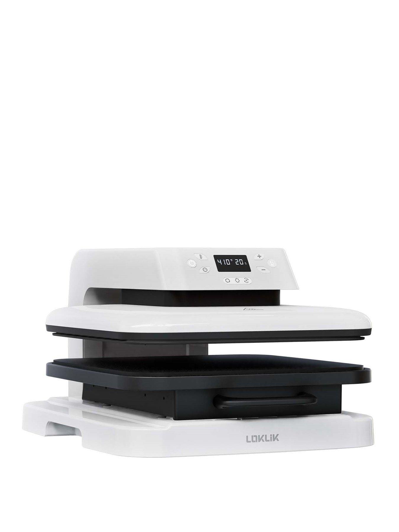 Loklik Auto Heat Press Machine - White | very.co.uk