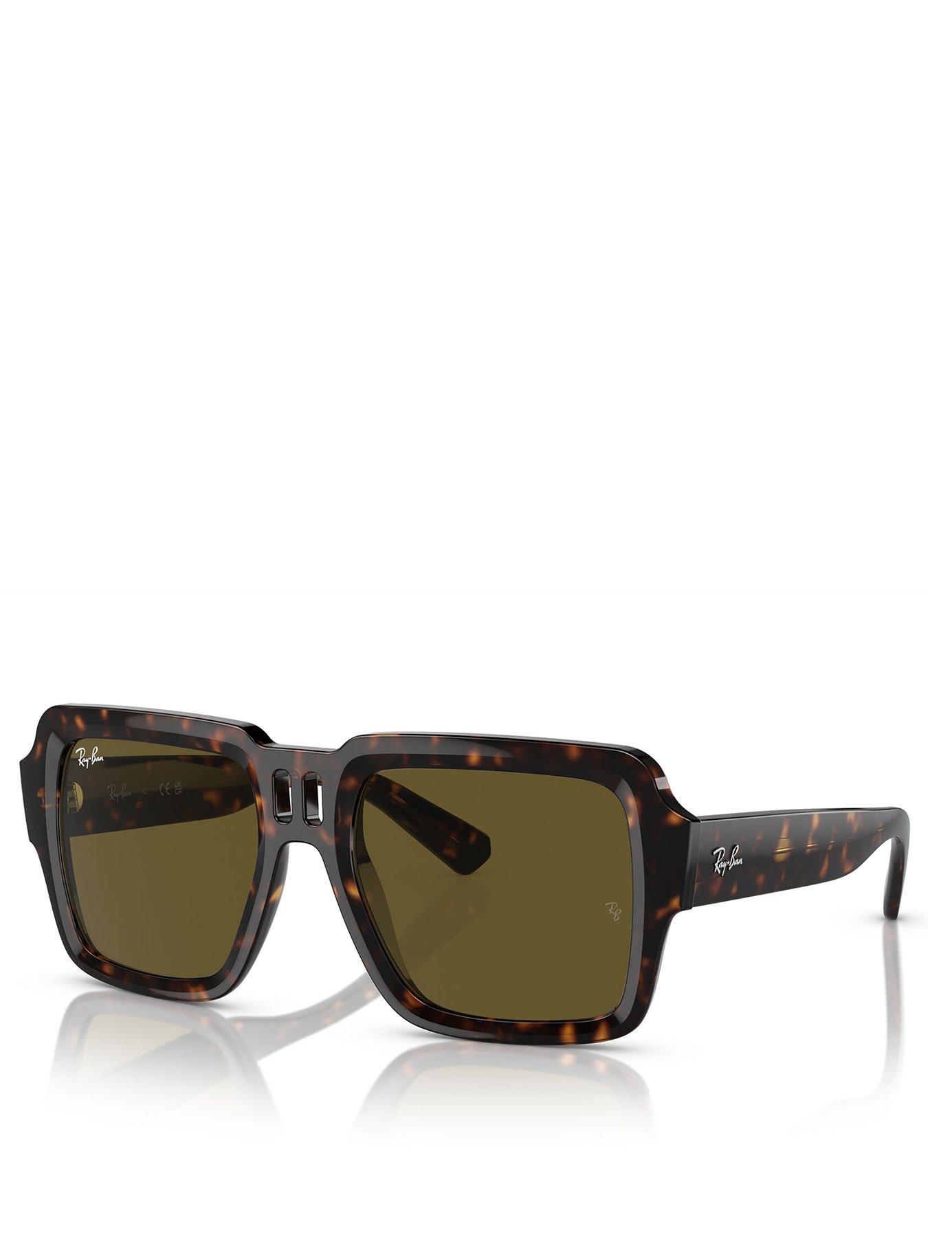 Ray-Ban Ray Ban Square Sunglasses - Havana | very.co.uk