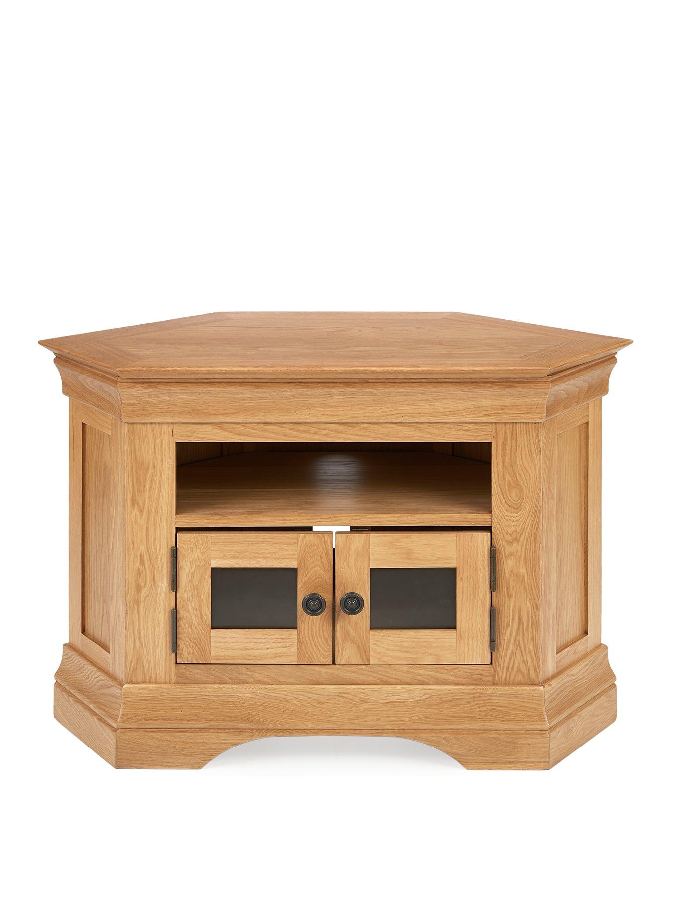 Very Home New Constance Ready Assembled Corner TV Unit - fits up to 42 ...