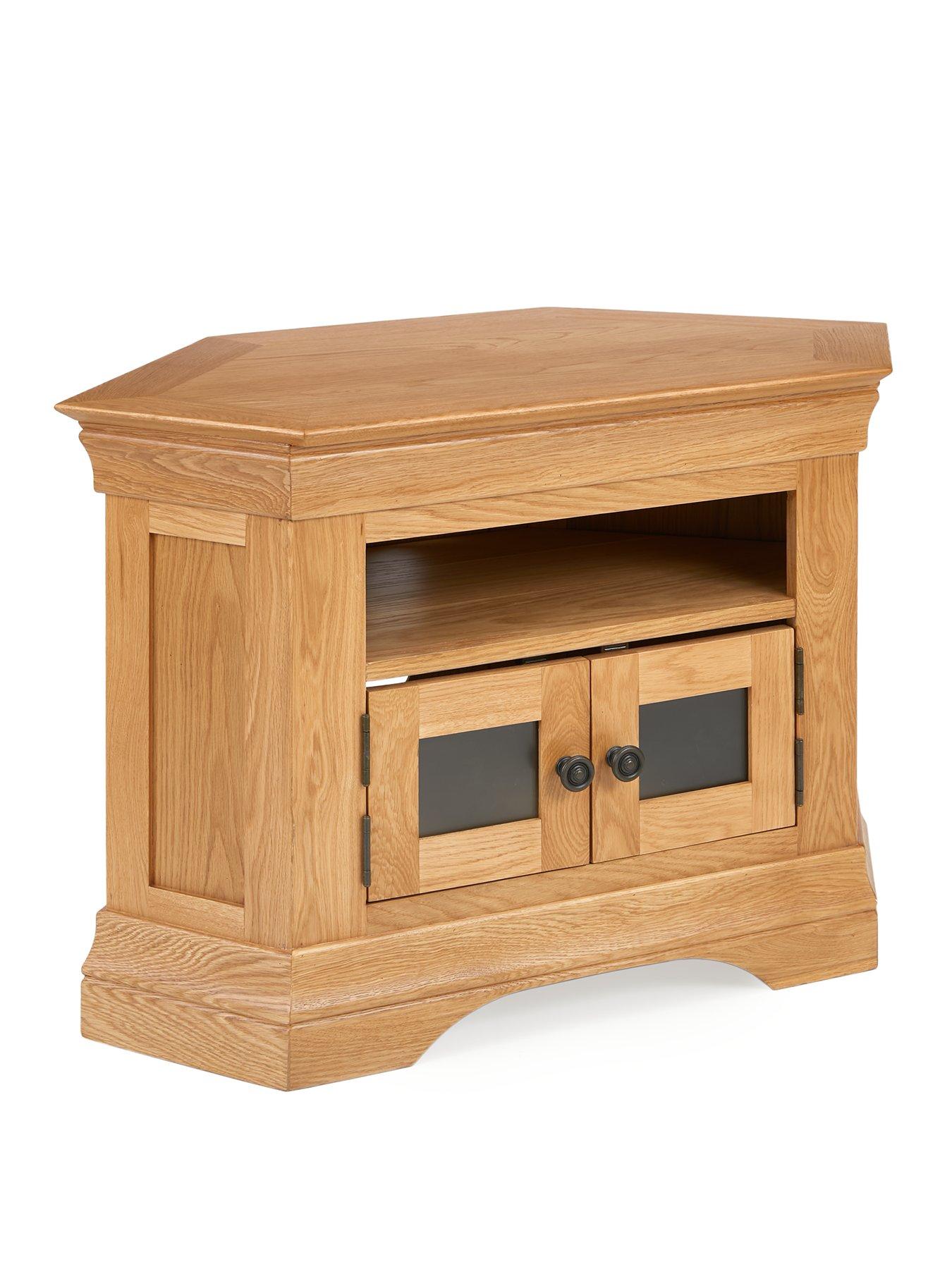 Very Home New Constance Ready Assembled Corner TV Unit - fits up to 42 ...