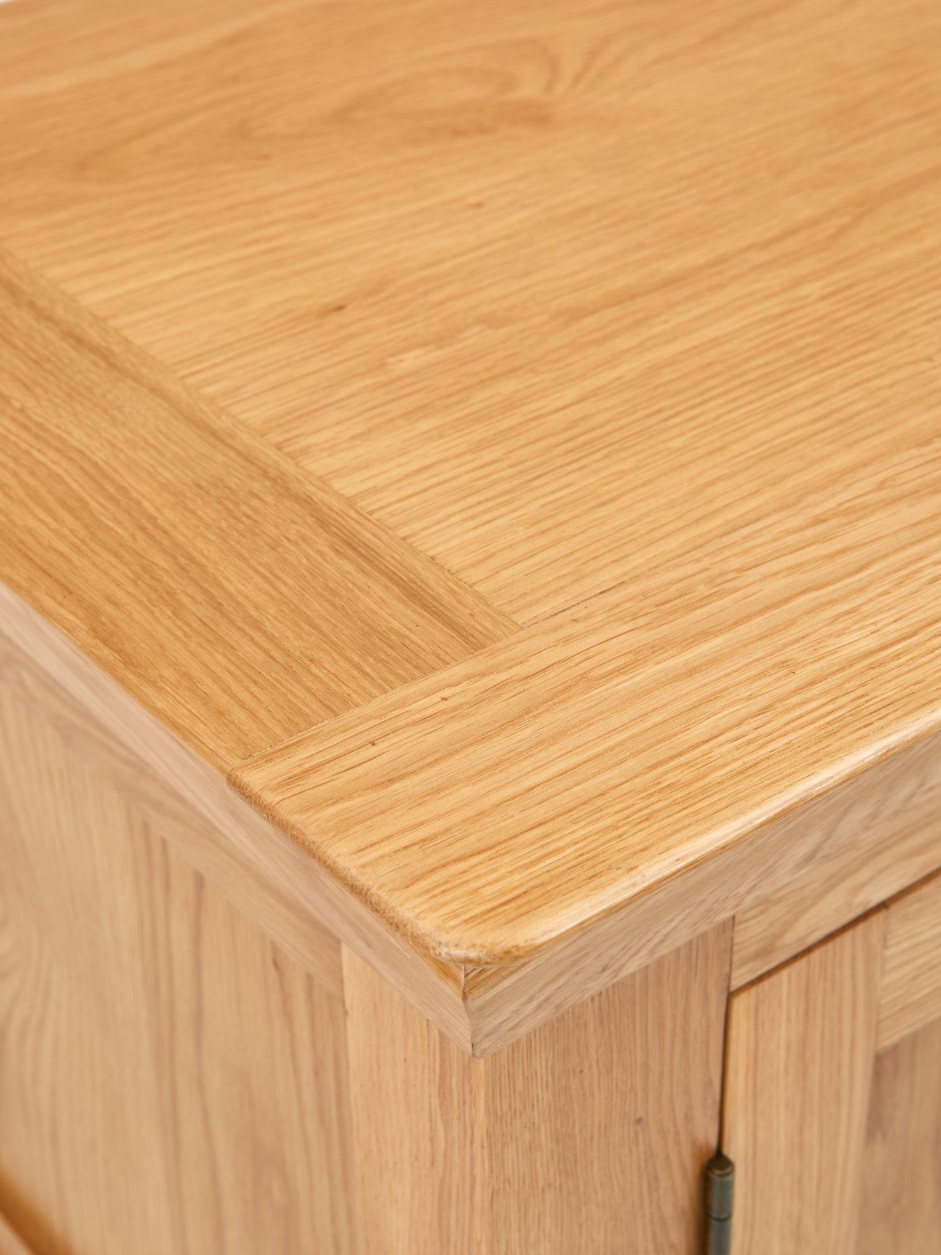 Very Home New Constance Ready Assembled Oak TV Unit - fits up to 50 ...