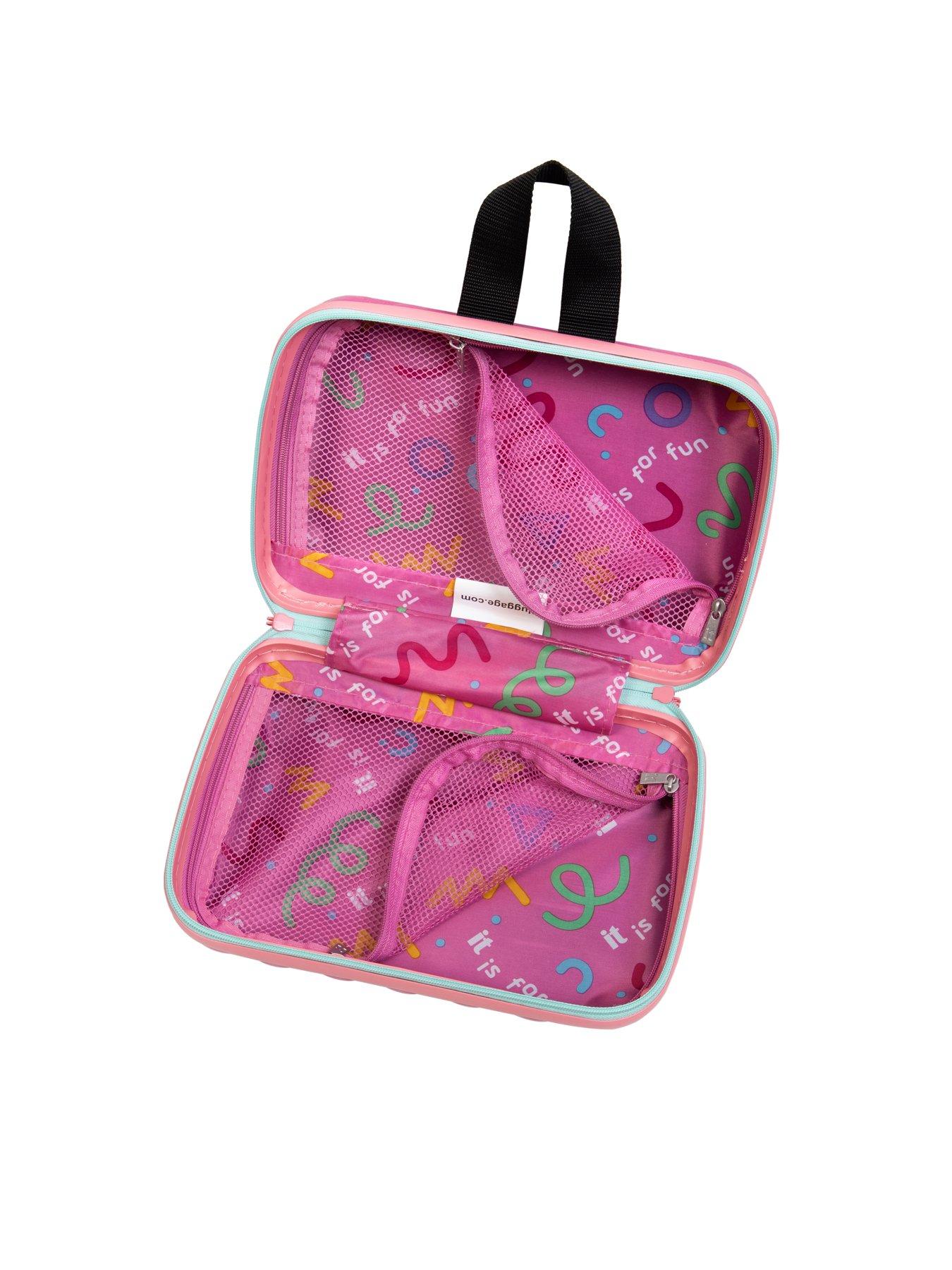it Luggage Bobble Bloc Raspberry Rose Kiddies Suitcase Set | Very