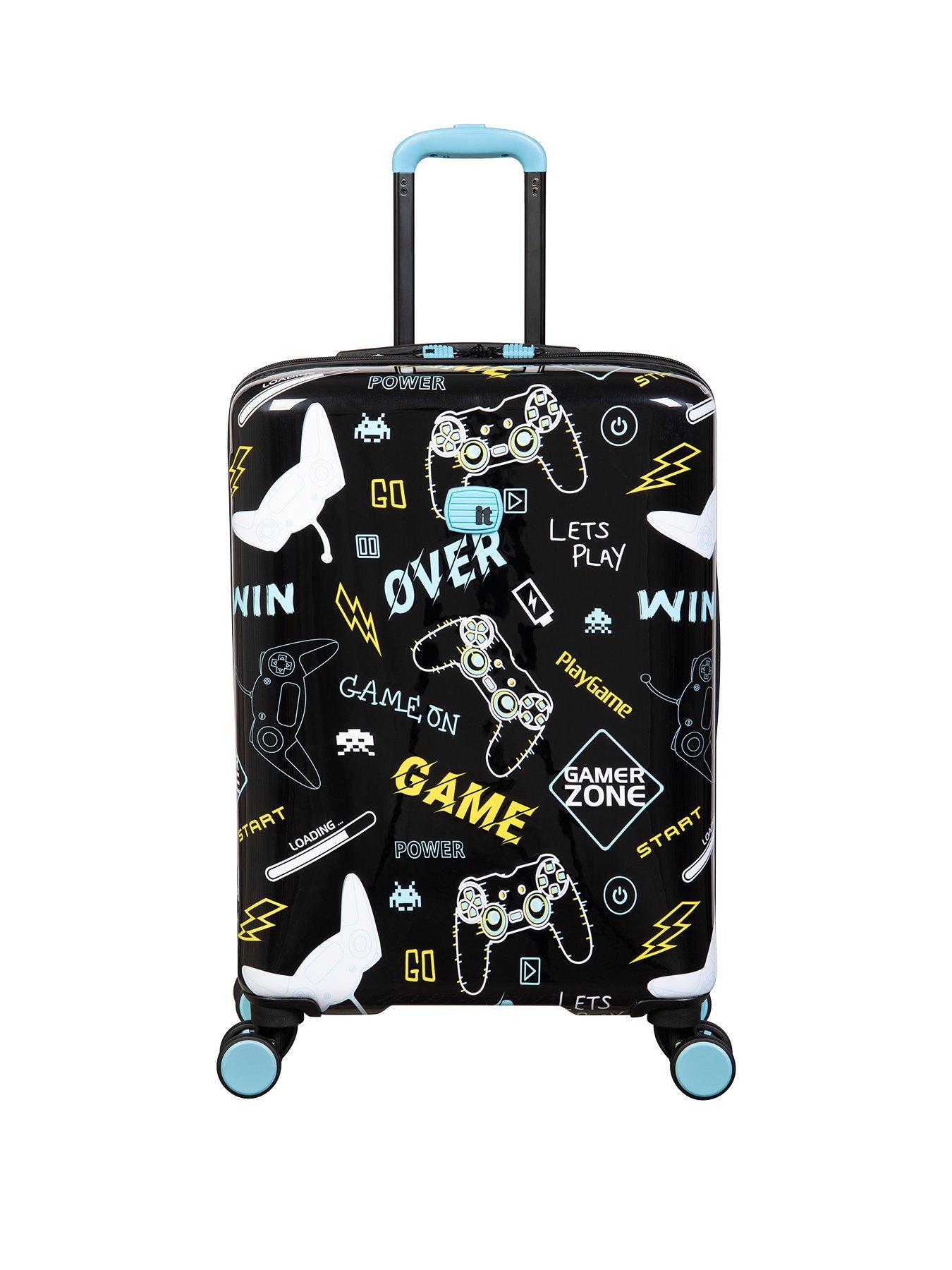 it Luggage Liquified Video Games Kiddies Cabin Suitcase | Very