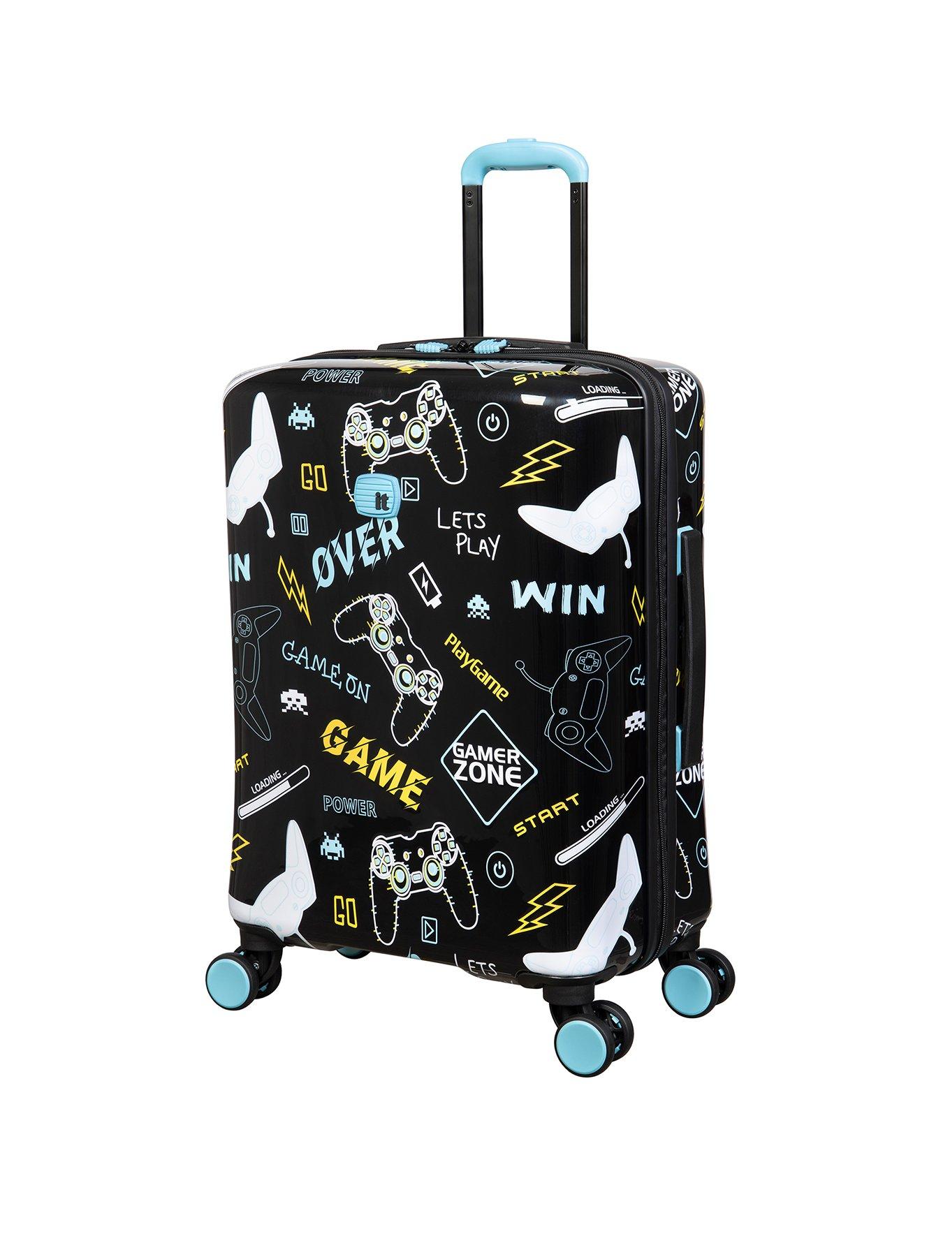 it Luggage Liquified Video Games Kiddies Cabin Suitcase | Very