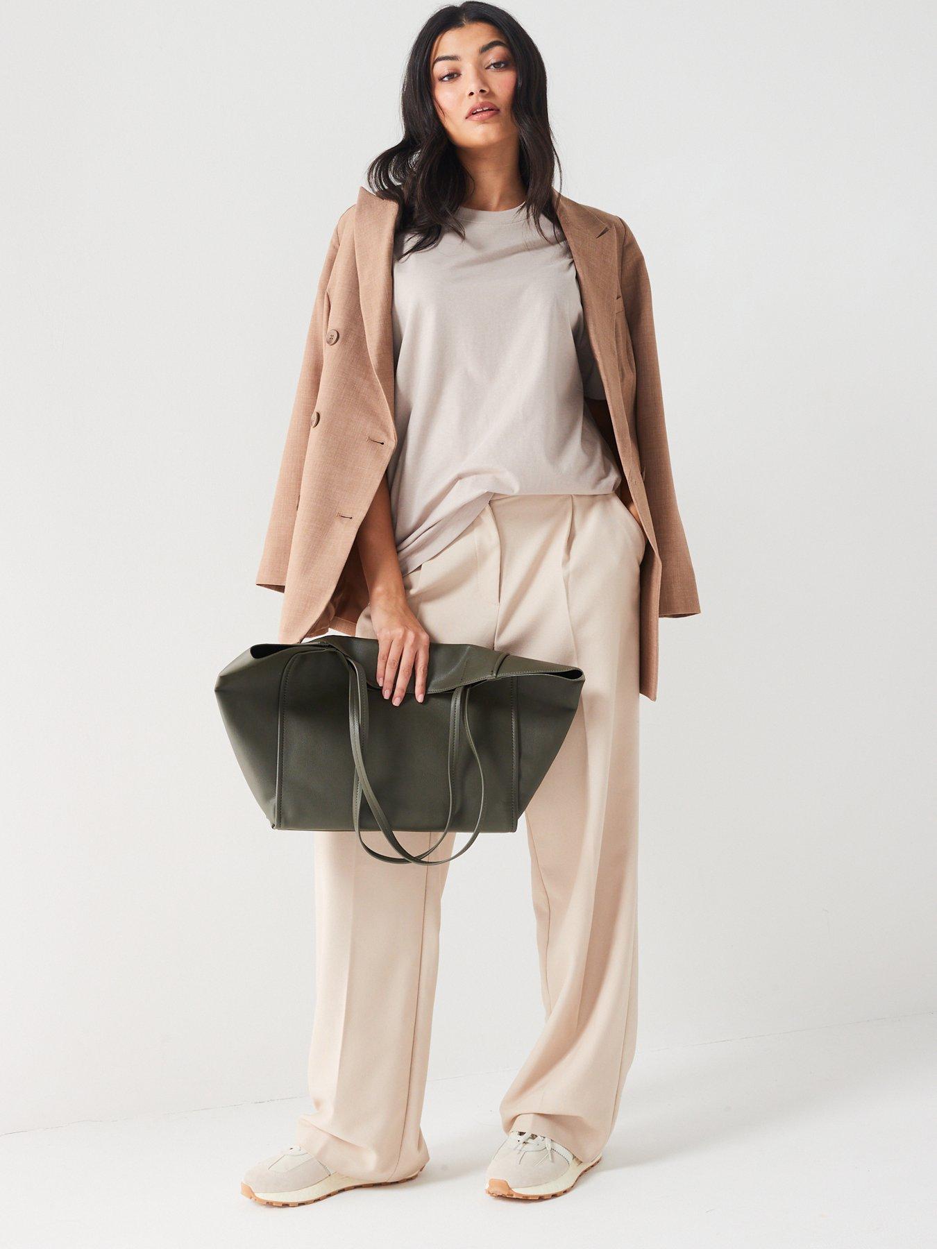 Everyday Essential Oversized T-Shirt - Taupe | Very