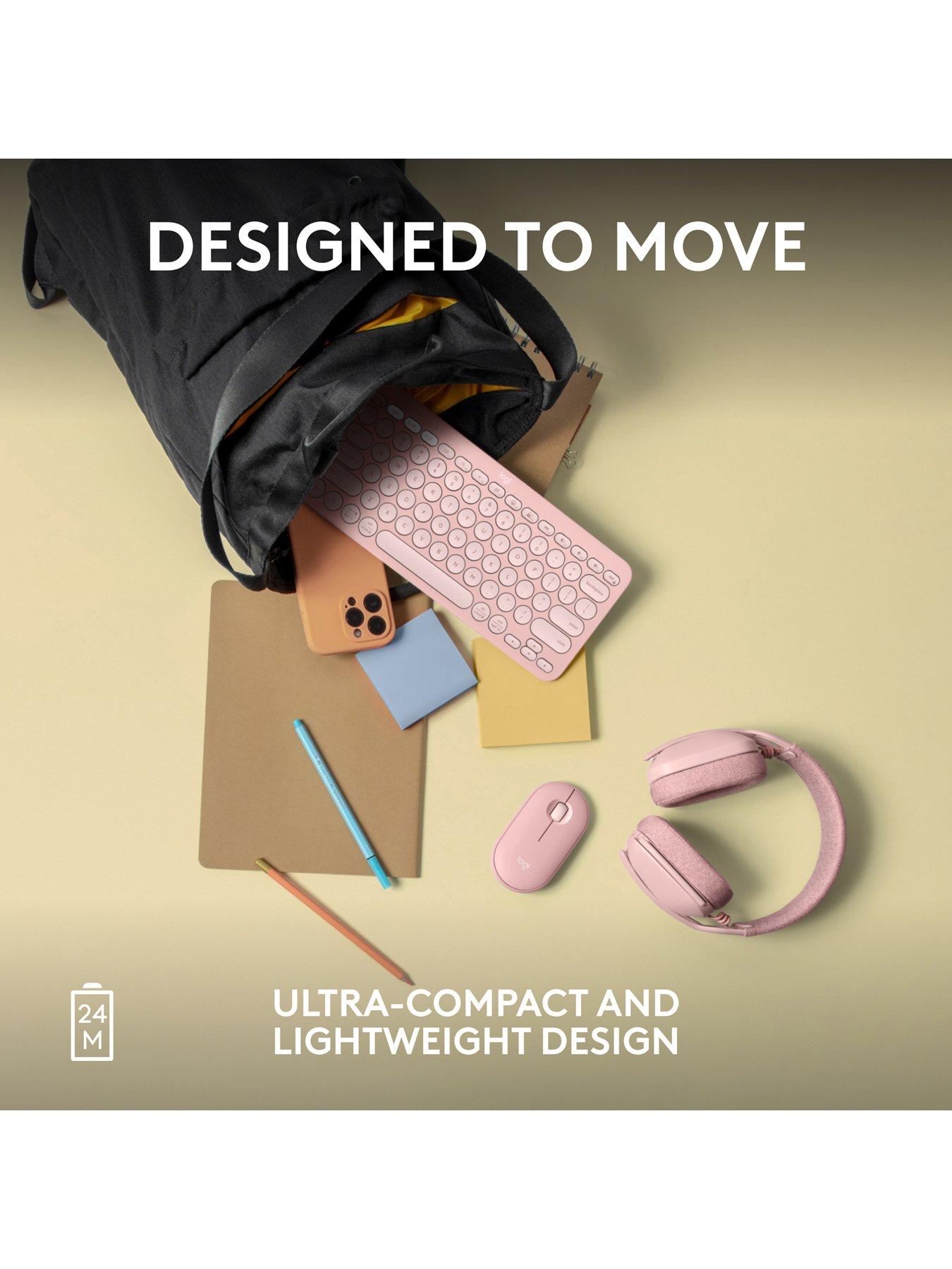 Logitech Pebble Mouse 2 M350s Slim Bluetooth Wireless Mouse ...