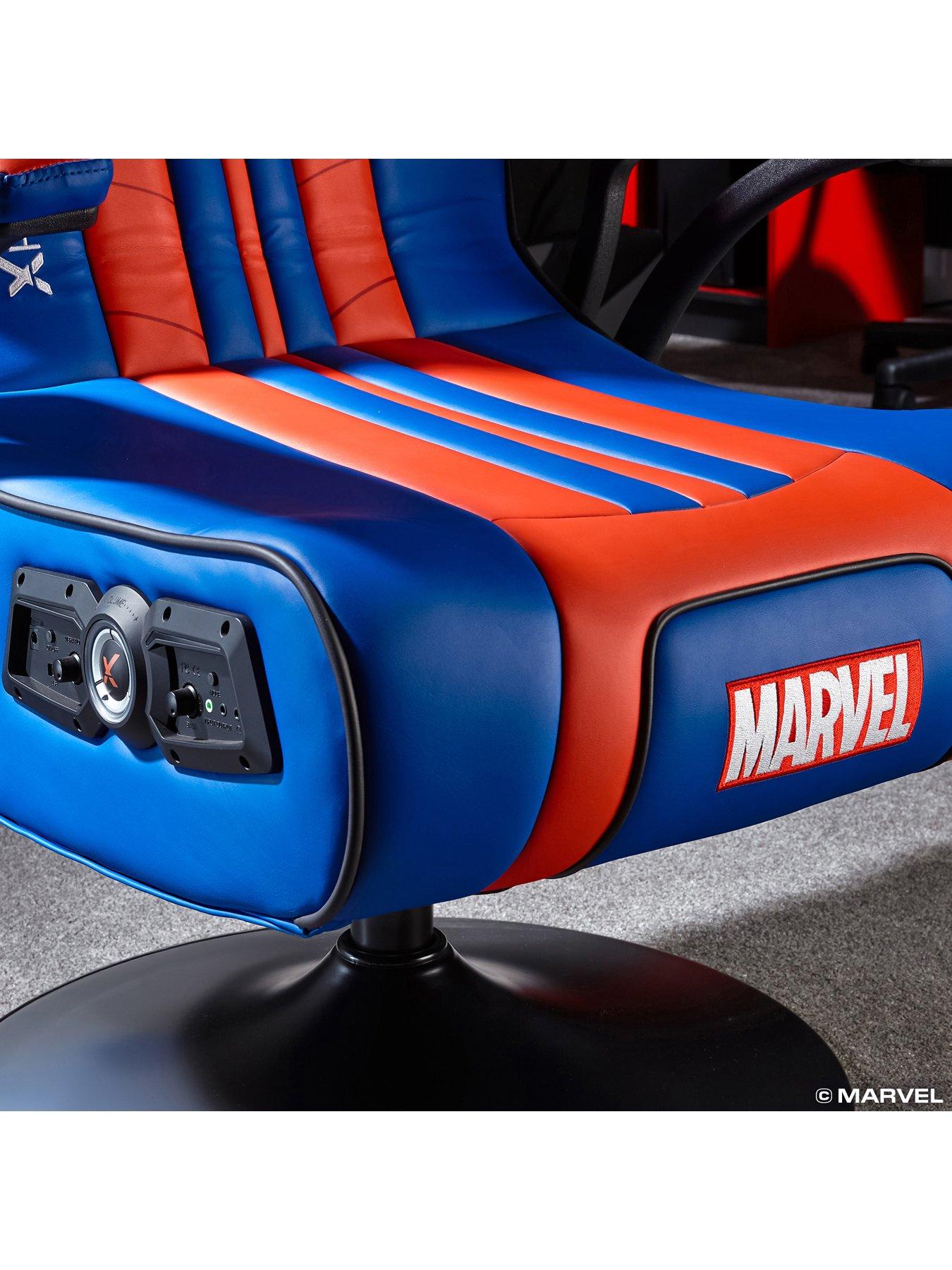 X Rocker Marvel Elite 2.1 Bluetooth Audio Gaming Chair with Vibration ...