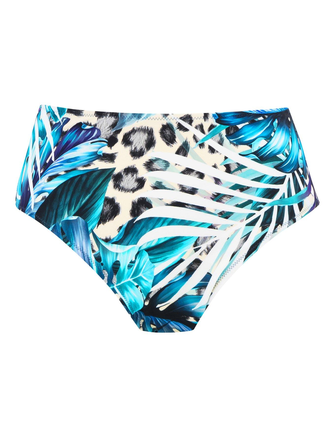 Fantasie Kabini Oasis High Waist Bikini Brief - Multi | Very