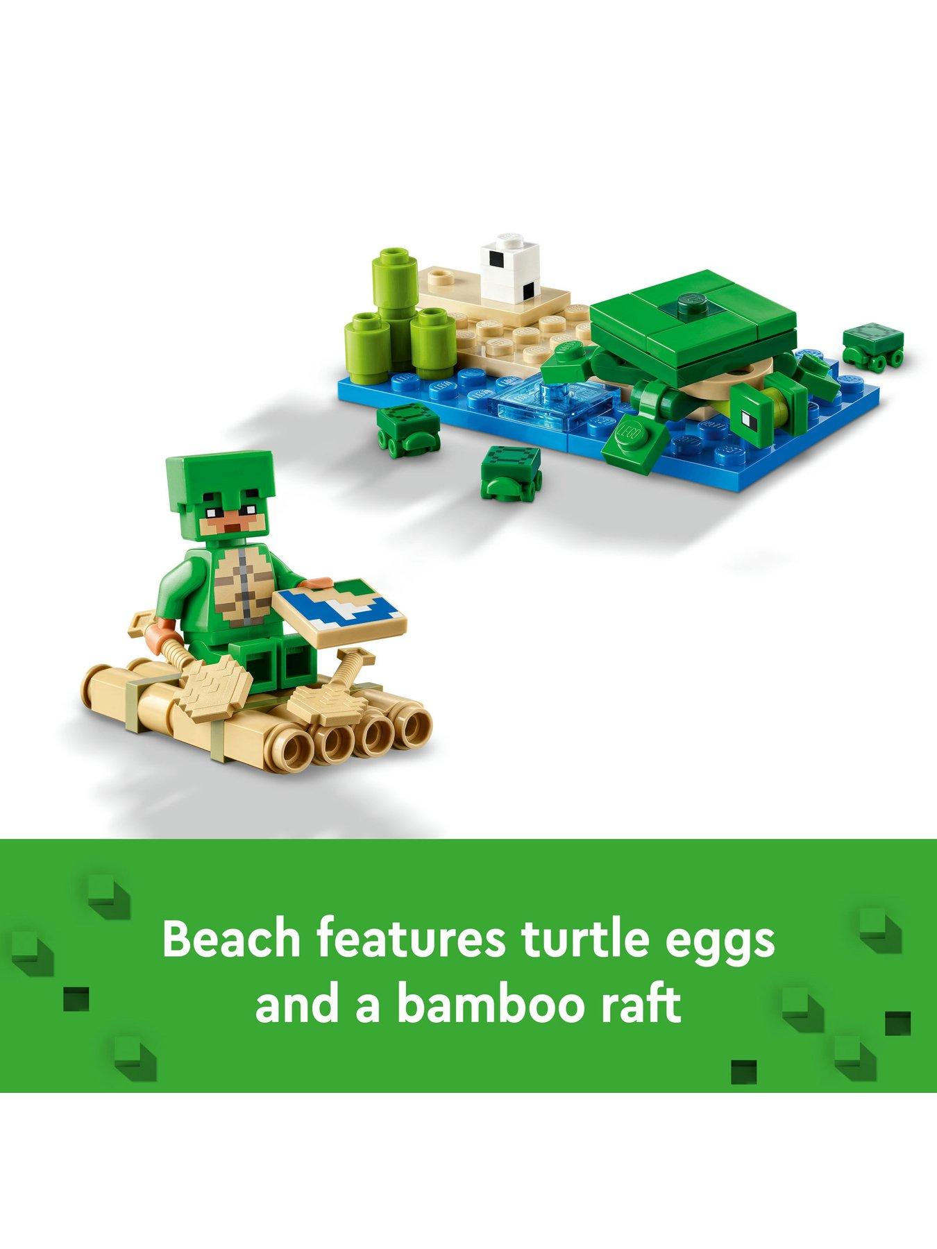 LEGO Minecraft The Turtle Beach House Model 21254 | Very.co.uk
