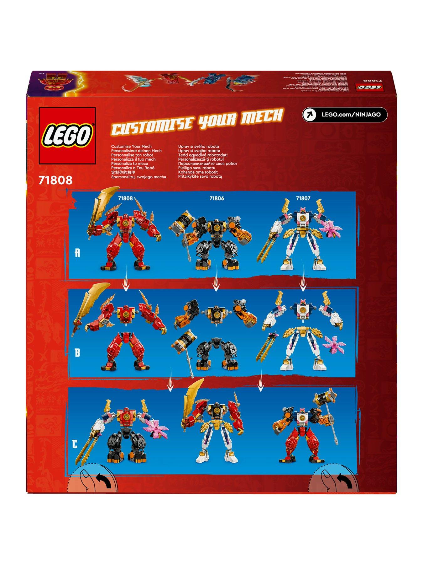 LEGO Ninjago Kai’s Elemental Fire Mech Toy 71808 | Very