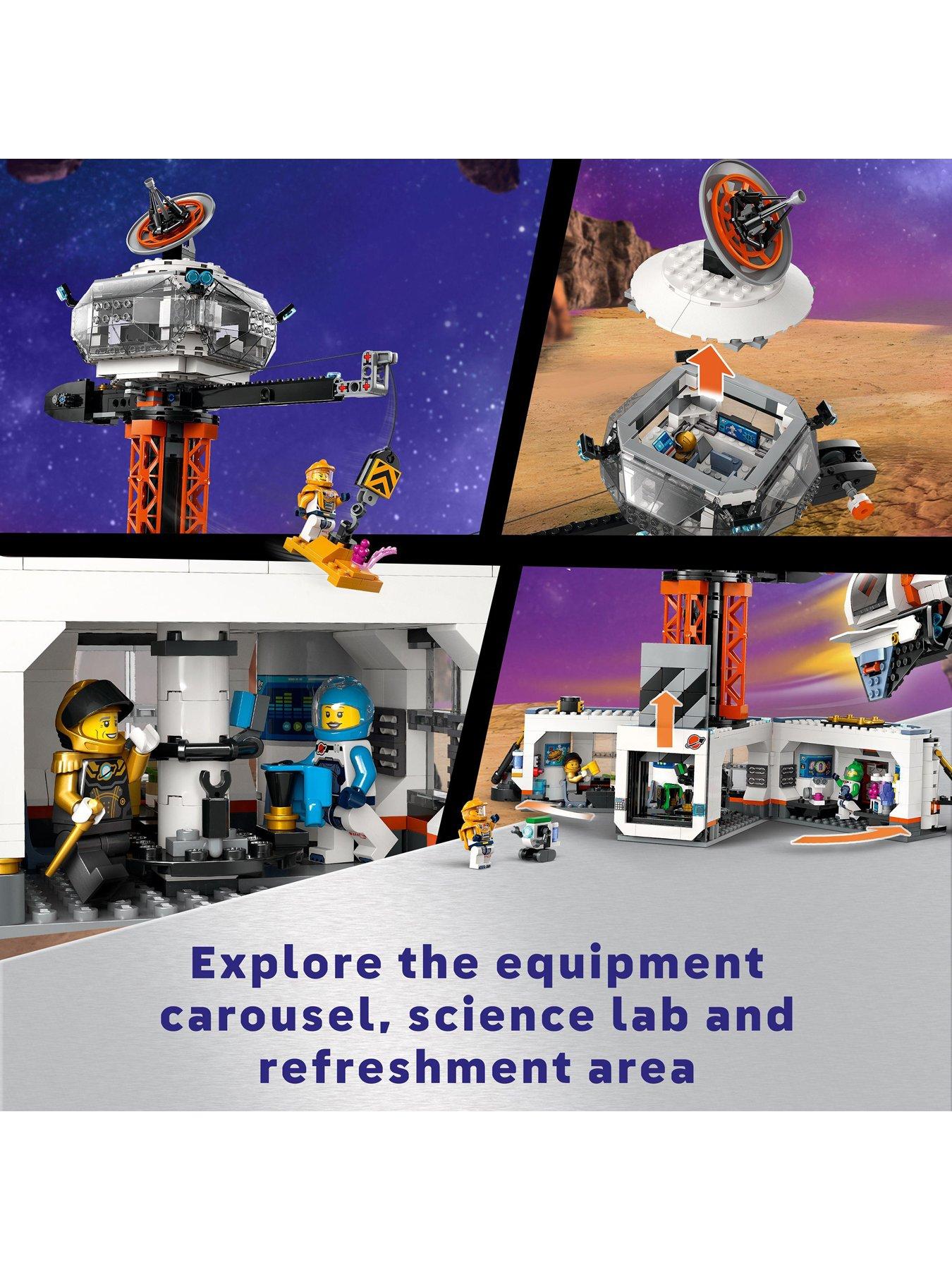 LEGO City Space Base and Rocket Launchpad Toy Playset 60434 | Very
