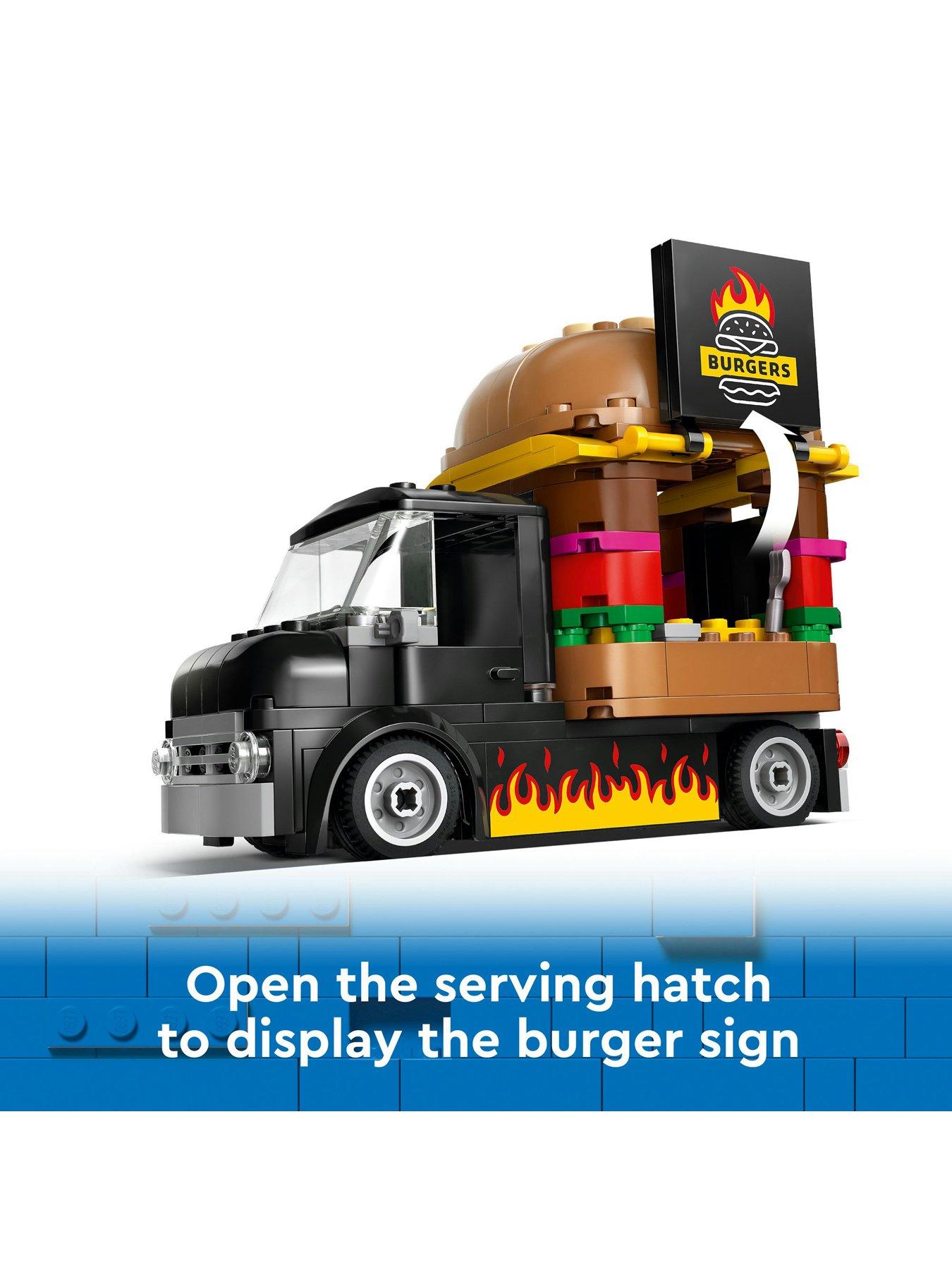 LEGO City Burger Van Toy Building Set 60404 | Very
